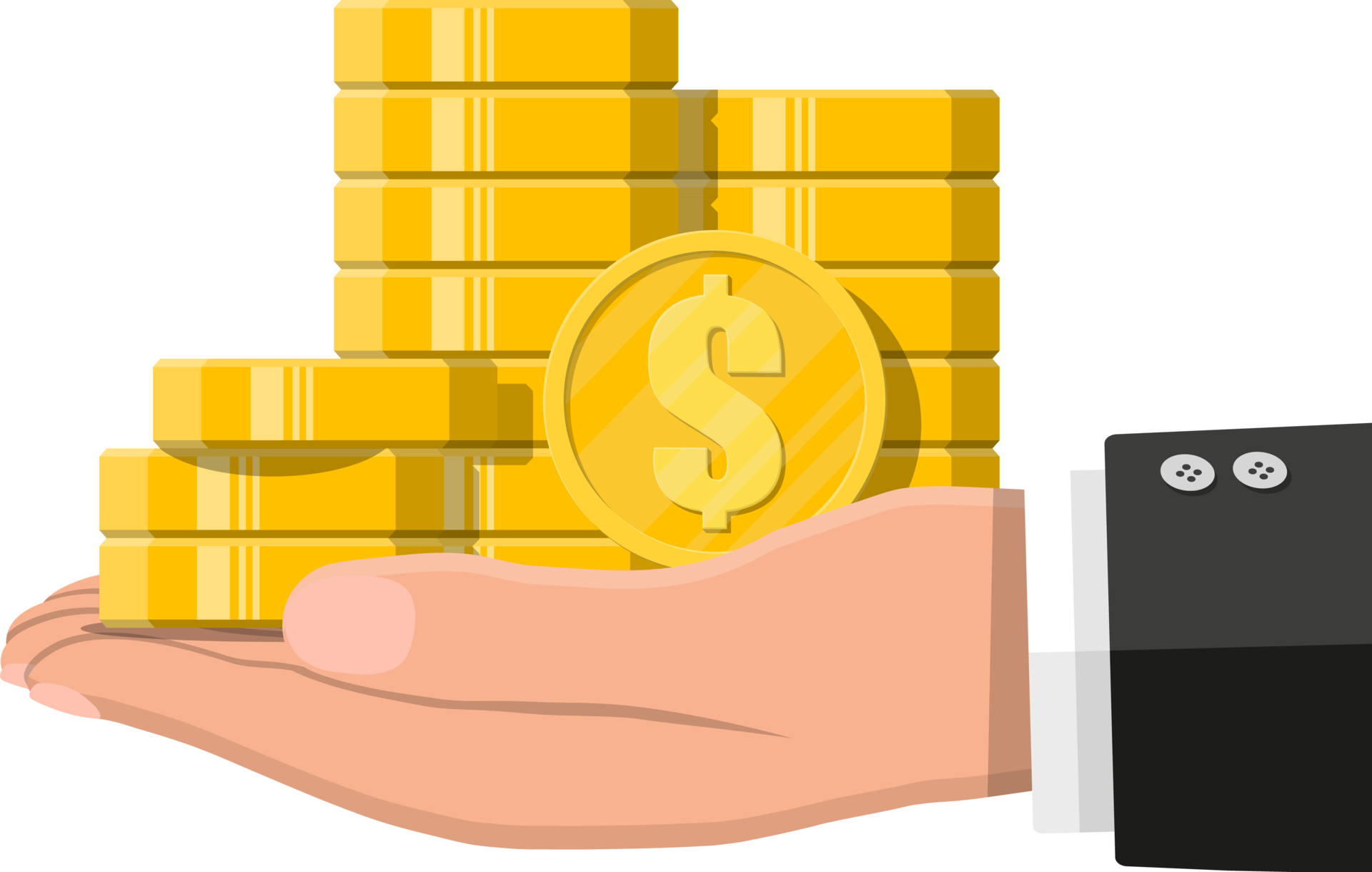 Stacks Of Gold Coins 35774169 PNG stacks-of-gold-coins-35774169-png