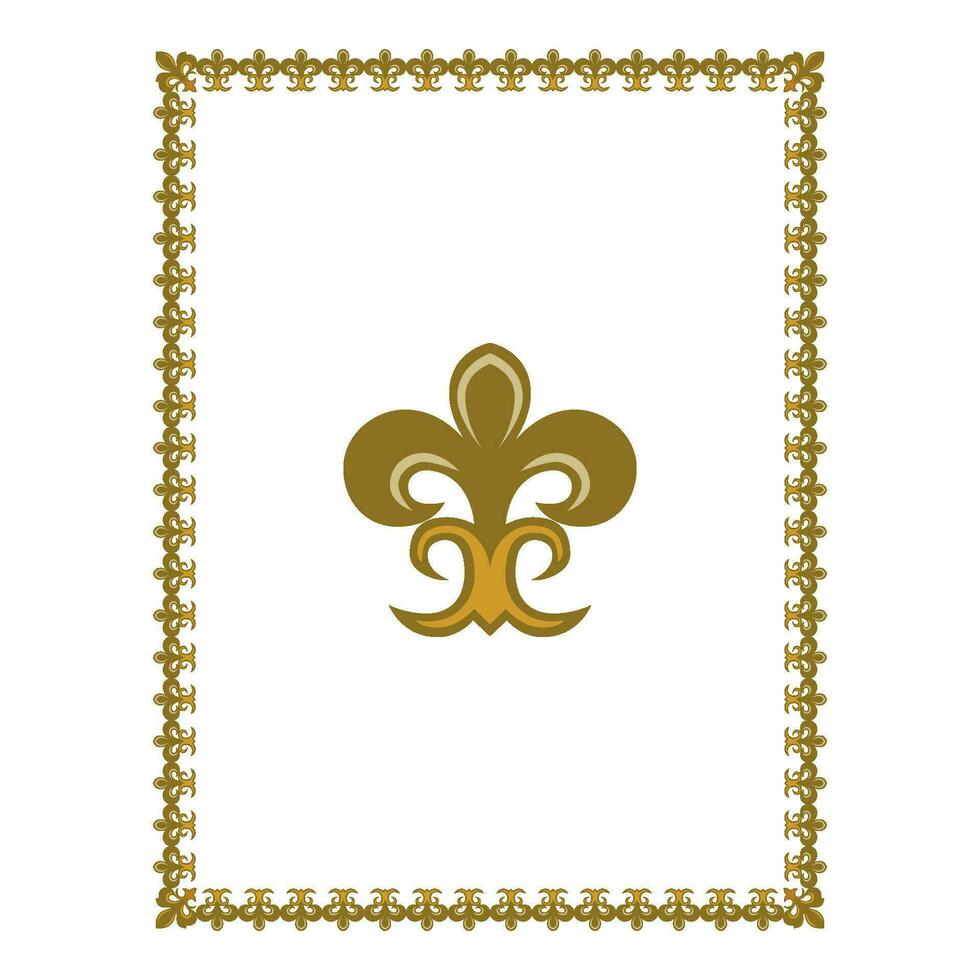 Vintage floral classic calligraphic retro vignette scroll frames ...