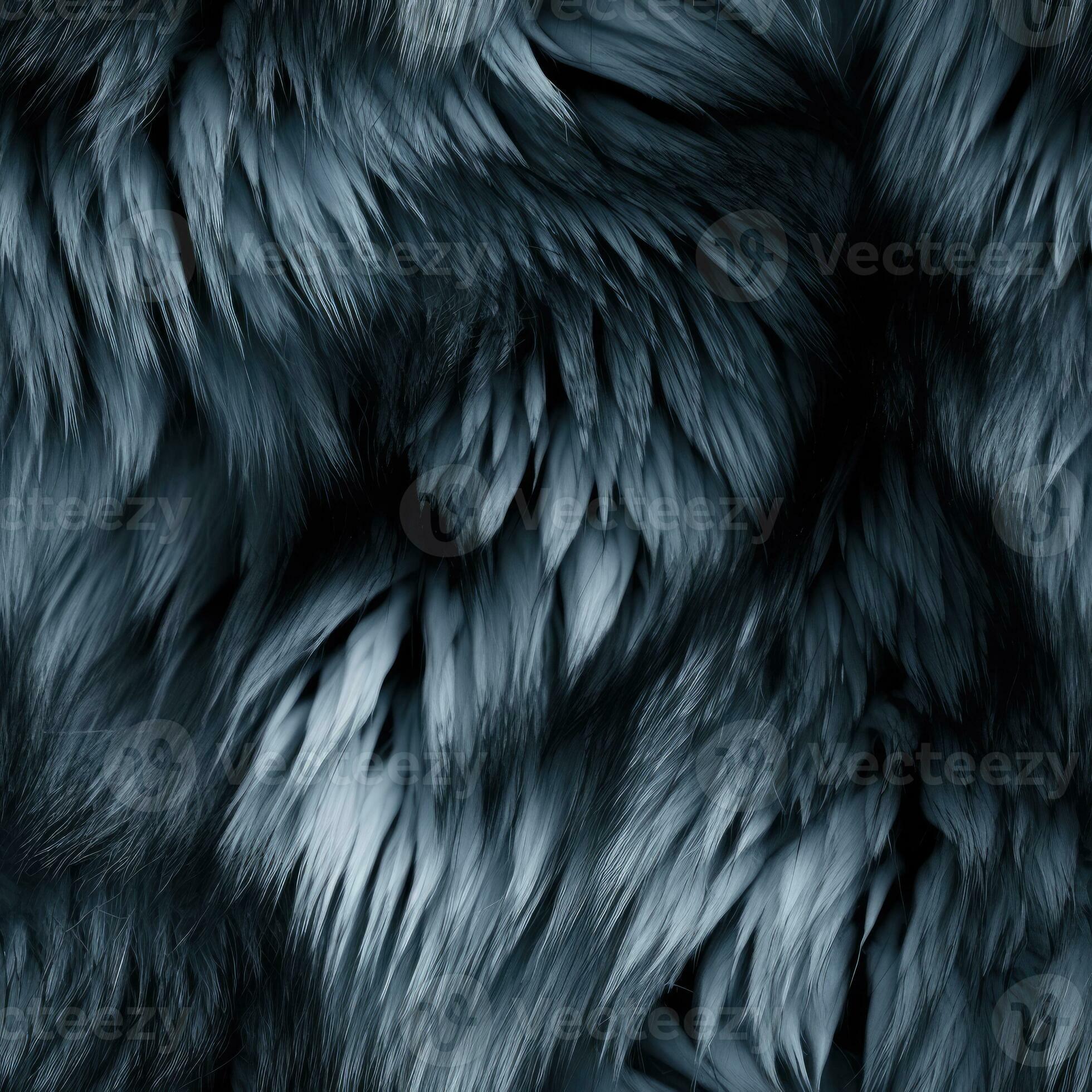 AI Generated Seamless pattern. Gray fur texture. Natural fur. AI ...