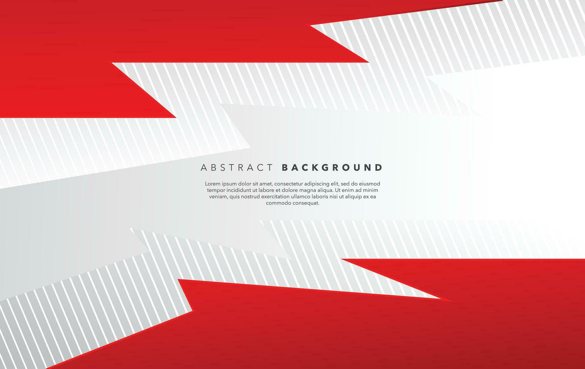 Red And White Modern Abstract Background Design 35790150 Vector Art At