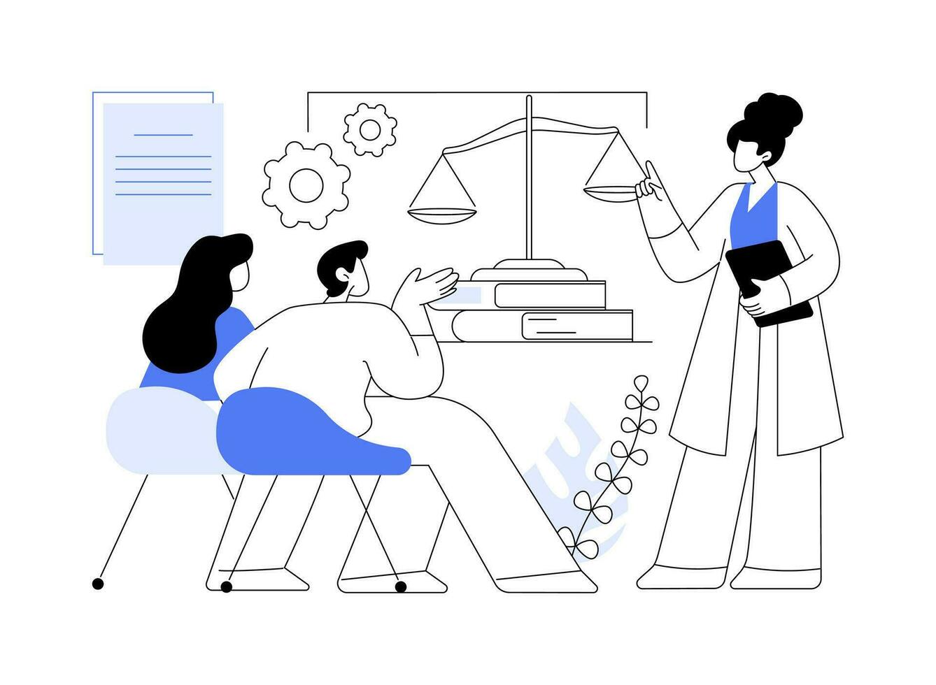 Legal advice for business isolated cartoon vector illustrations ... Legal advice for business isolated cartoon vector illustrations ...