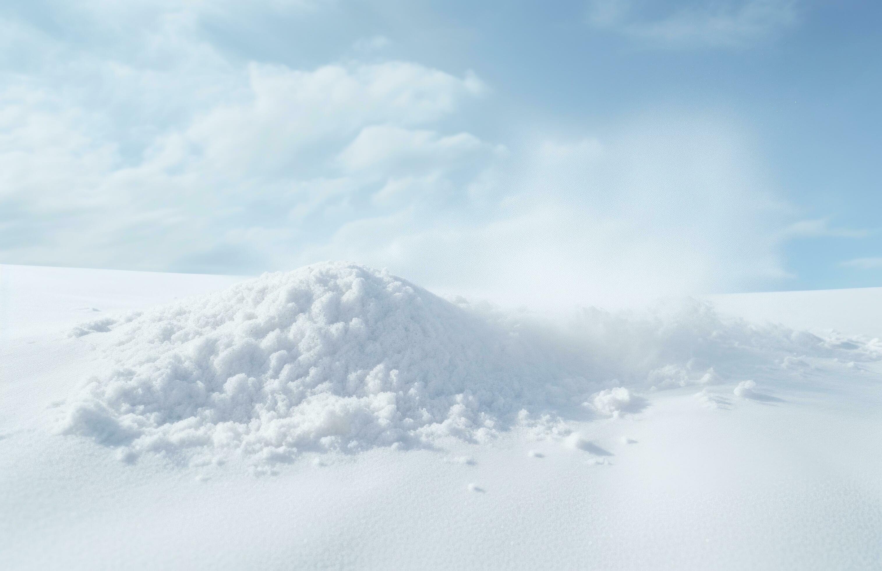 AI generated a close up photo of white snow texture 35798689 Stock ...