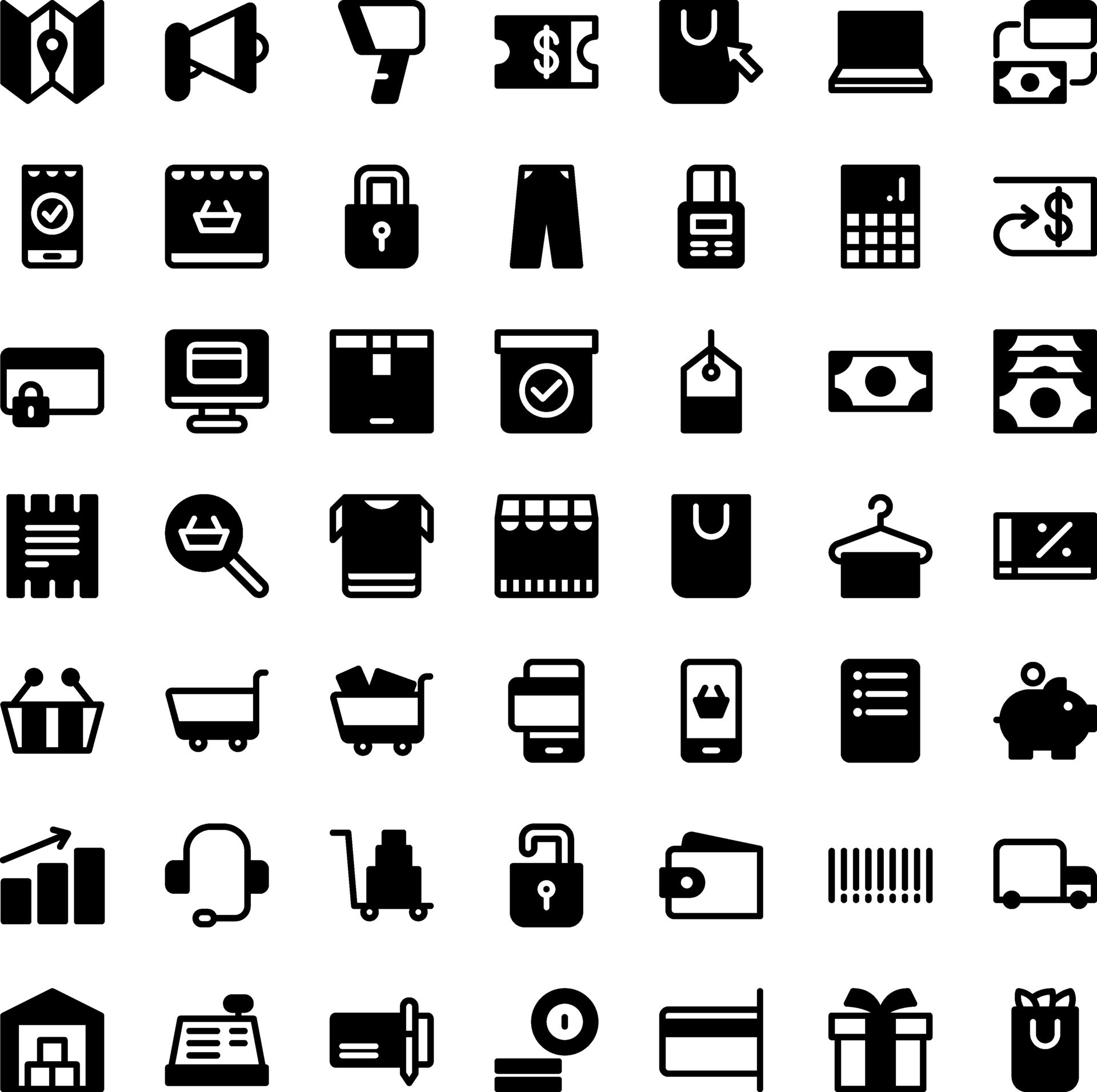 Vector Of E Commerce Icon Set Perfect For User Interface New Application 35806531 Vector Art