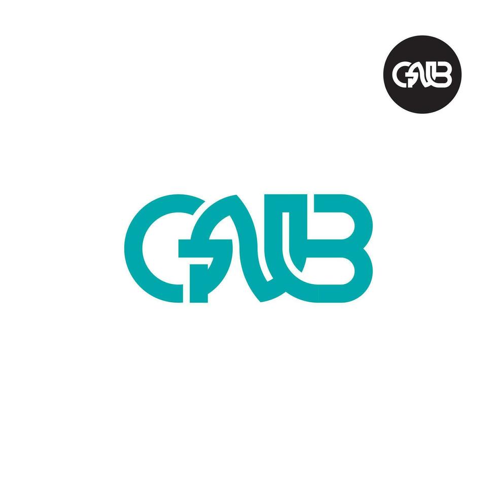 Letter Gnb Monogram Logo Design 35806598 Vector Art At Vecteezy