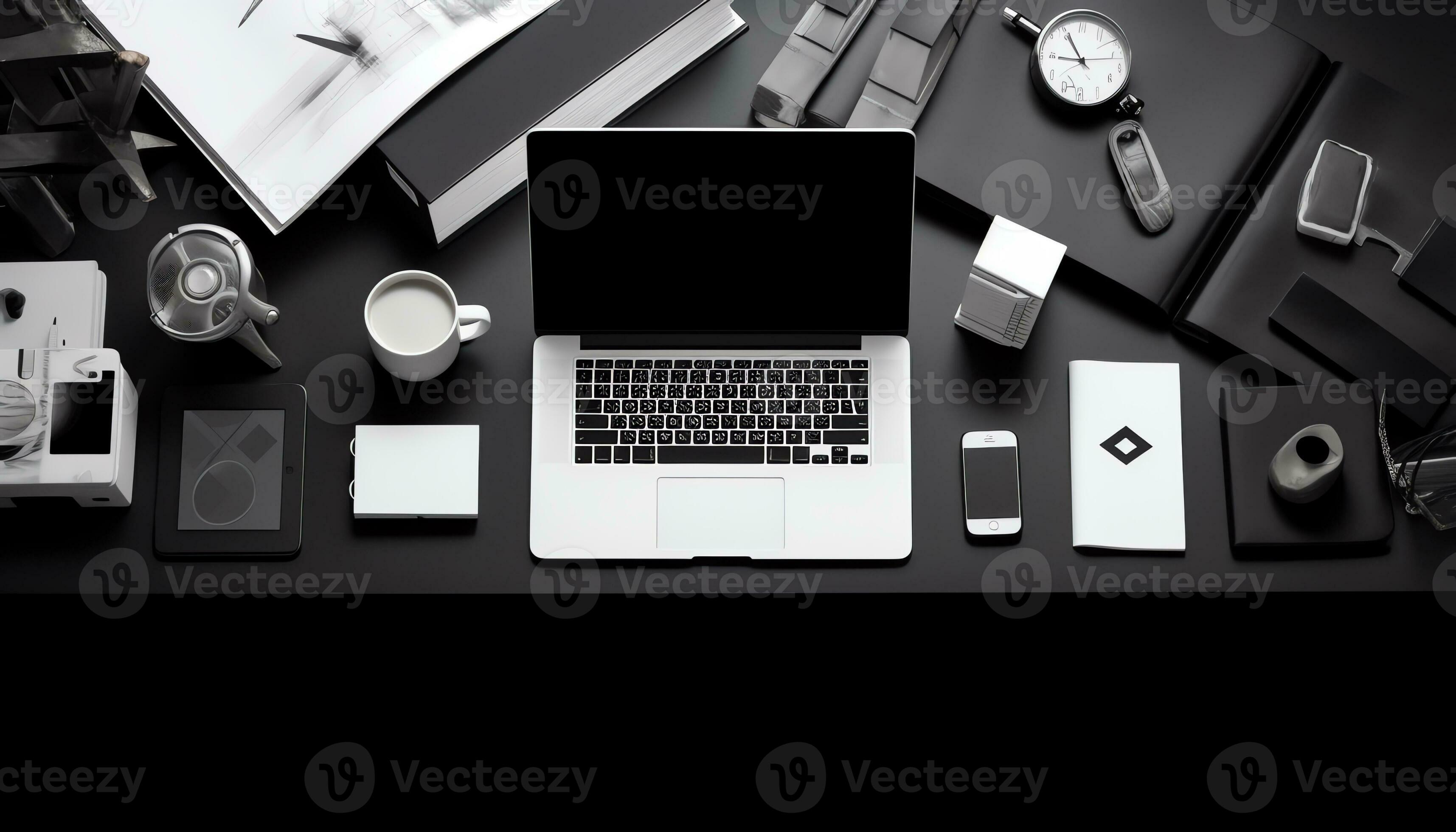 AI generated Unveiling Simplicity in Study and Work Spaces 35822363 Stock Photo at Vecteezy