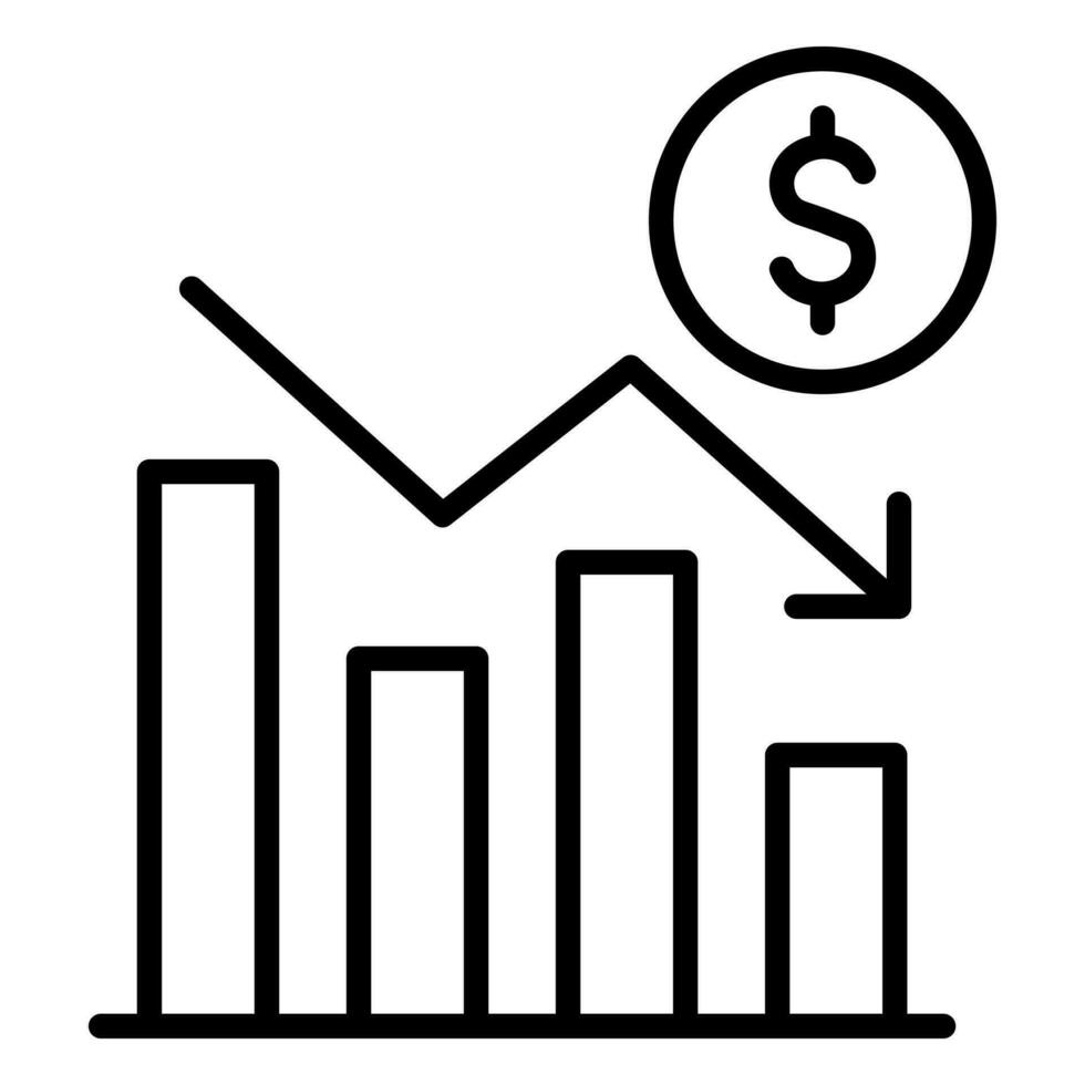 Financial Crisis Icon line vector illustration 35825019 Vector Art at ... Financial Crisis Icon line vector illustration 35825019 Vector Art at ...