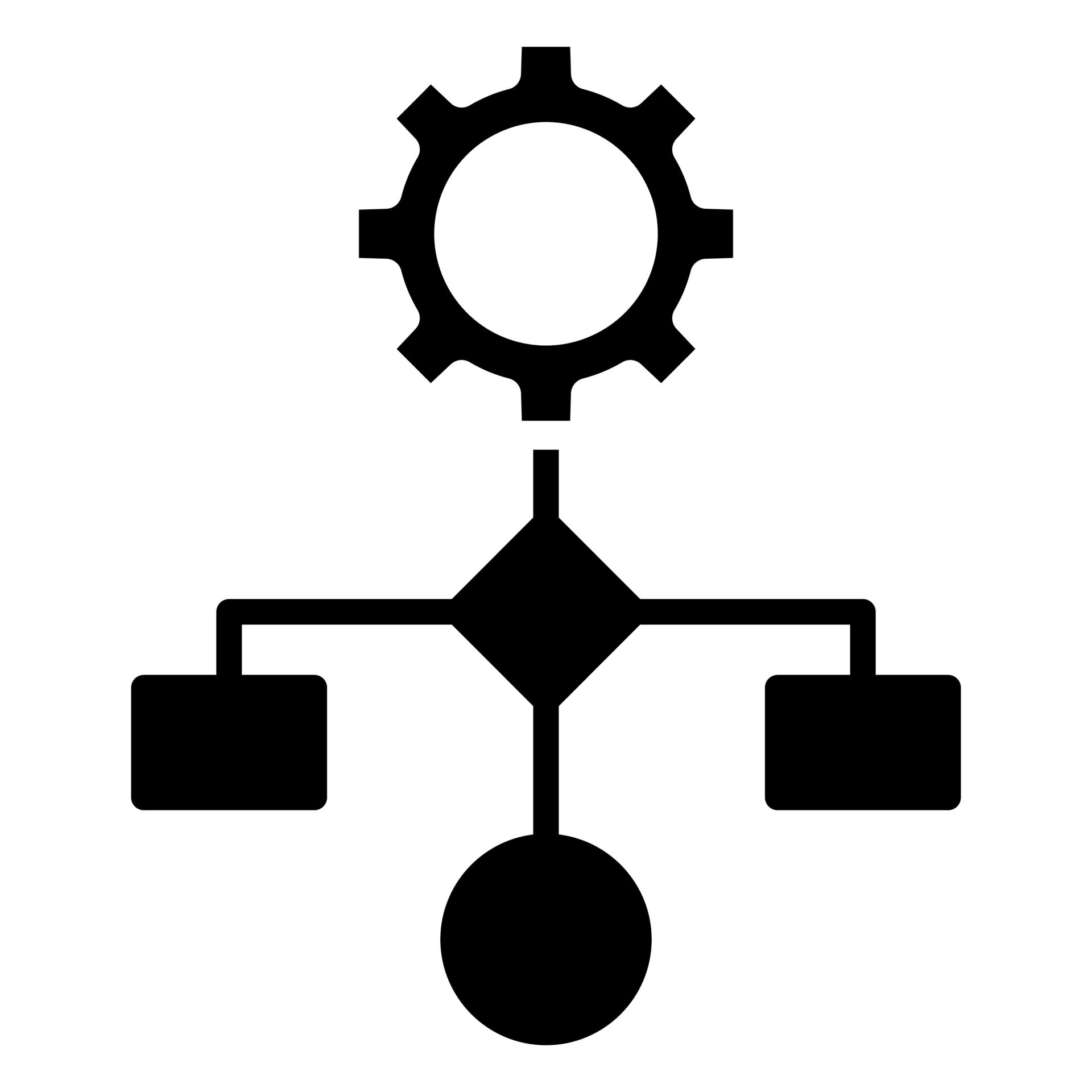 Workflow Optimization Icon Line Vector Illustration 35825033 Vector Art
