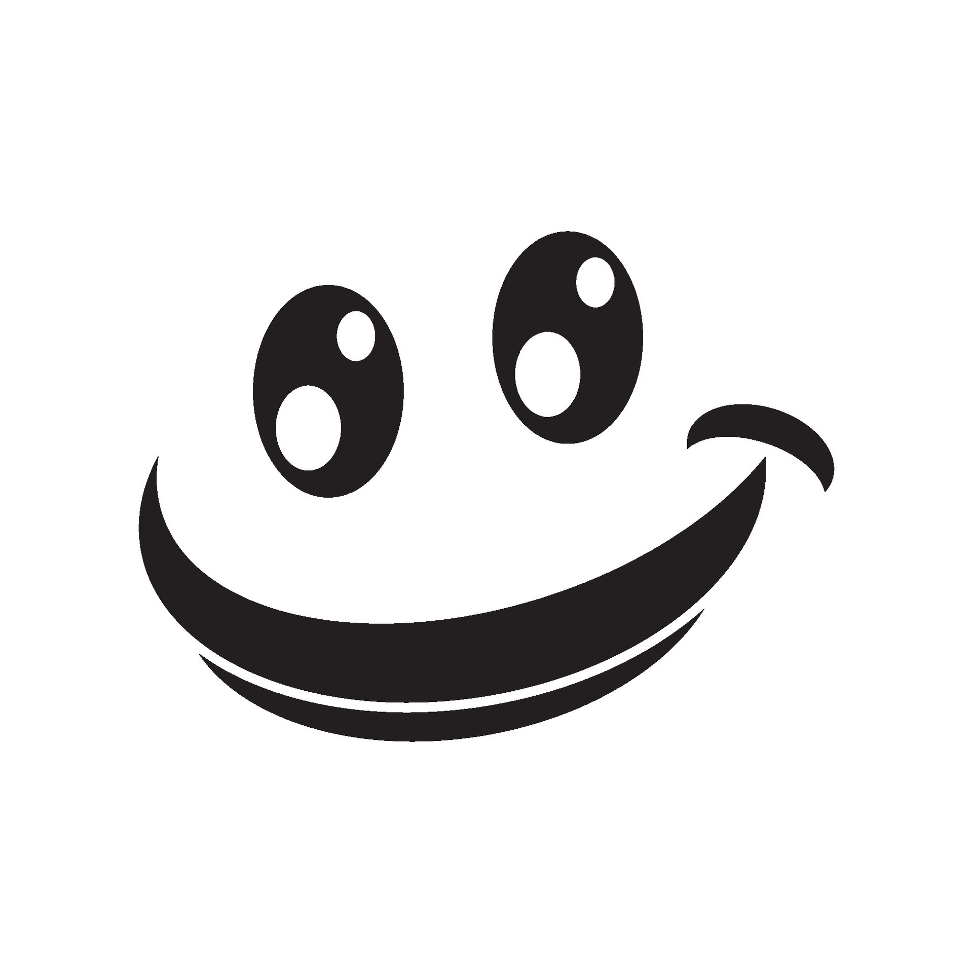 Smile happy face vector design 35828945 Vector Art at Vecteezy