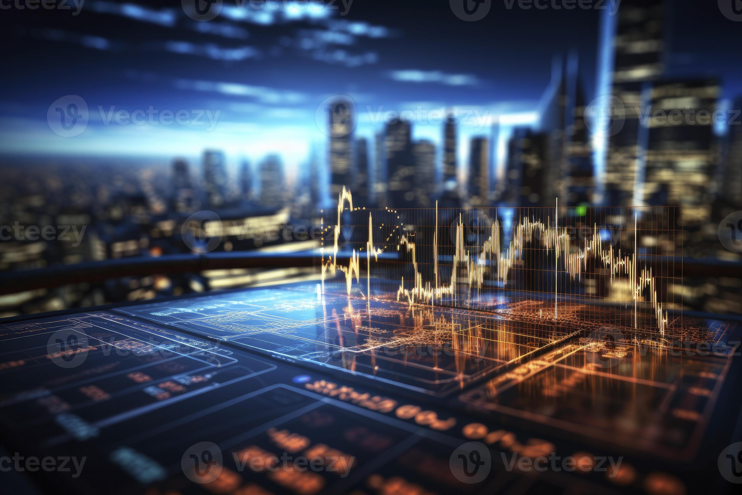 AI generated Stock market or forex trading graph. AI Generated 35842039 Stock Photo at Vecteezy