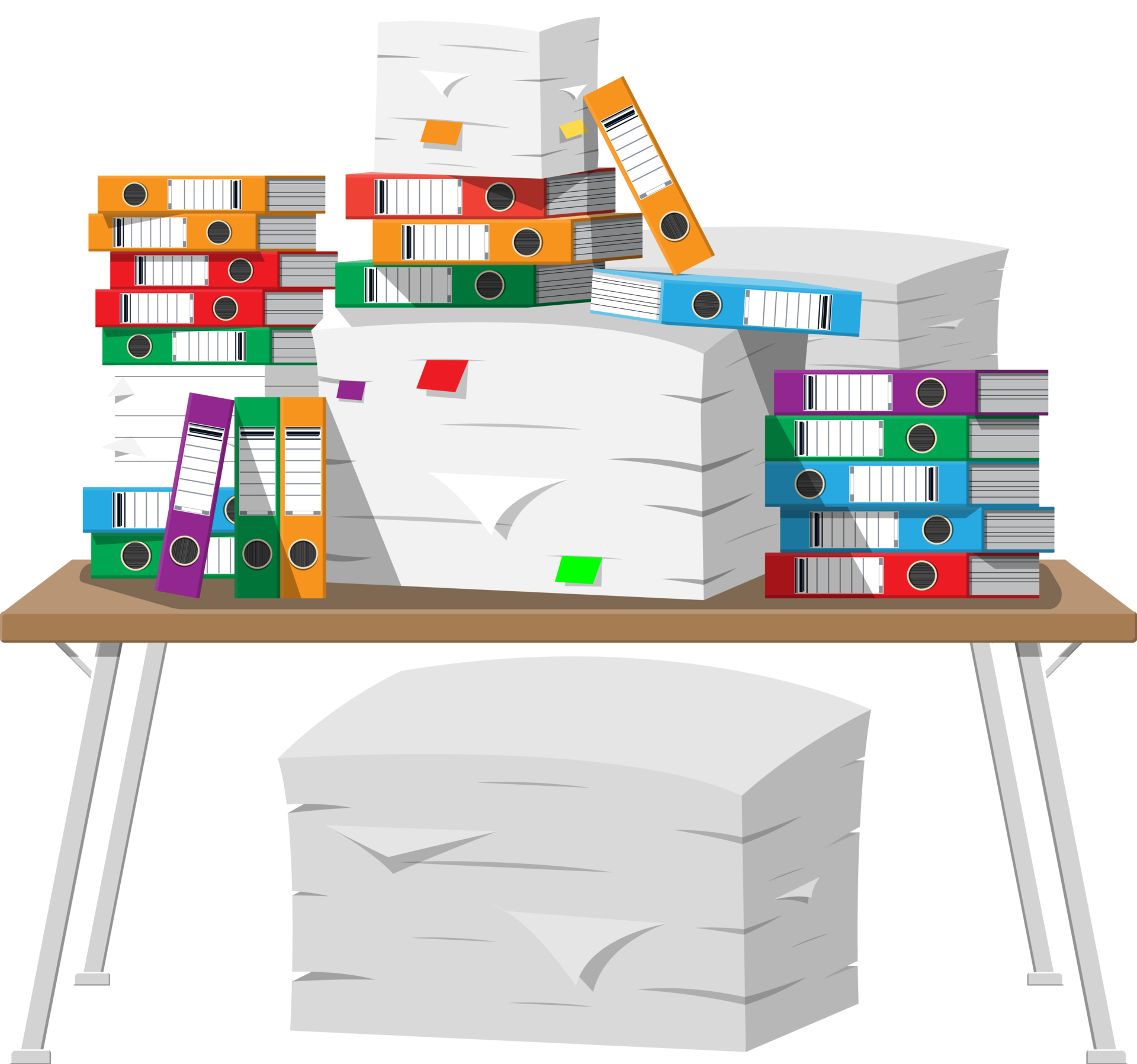 Pile Of Paper Documents And File Folders 35856963 PNG pile-of-paper-documents-and-file-folders-35856963-png