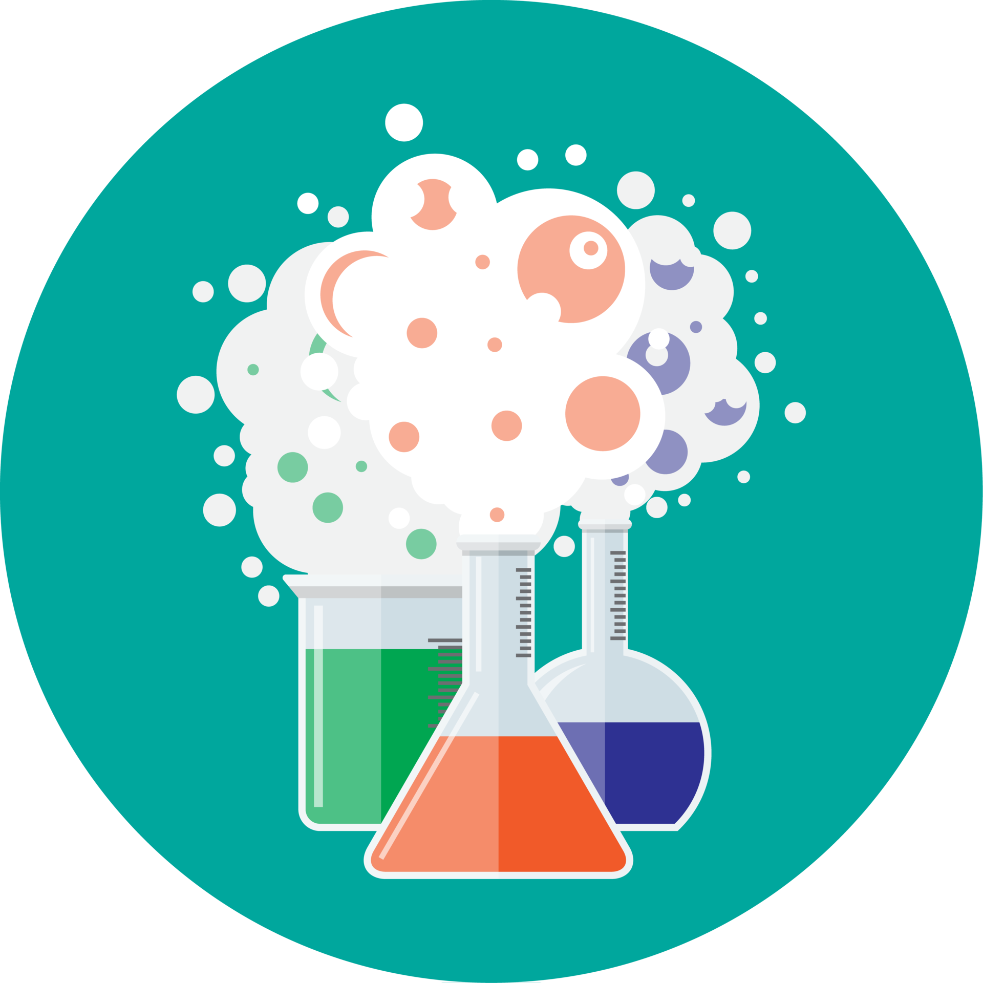 Chemical reaction in glass tube 35857100 PNG