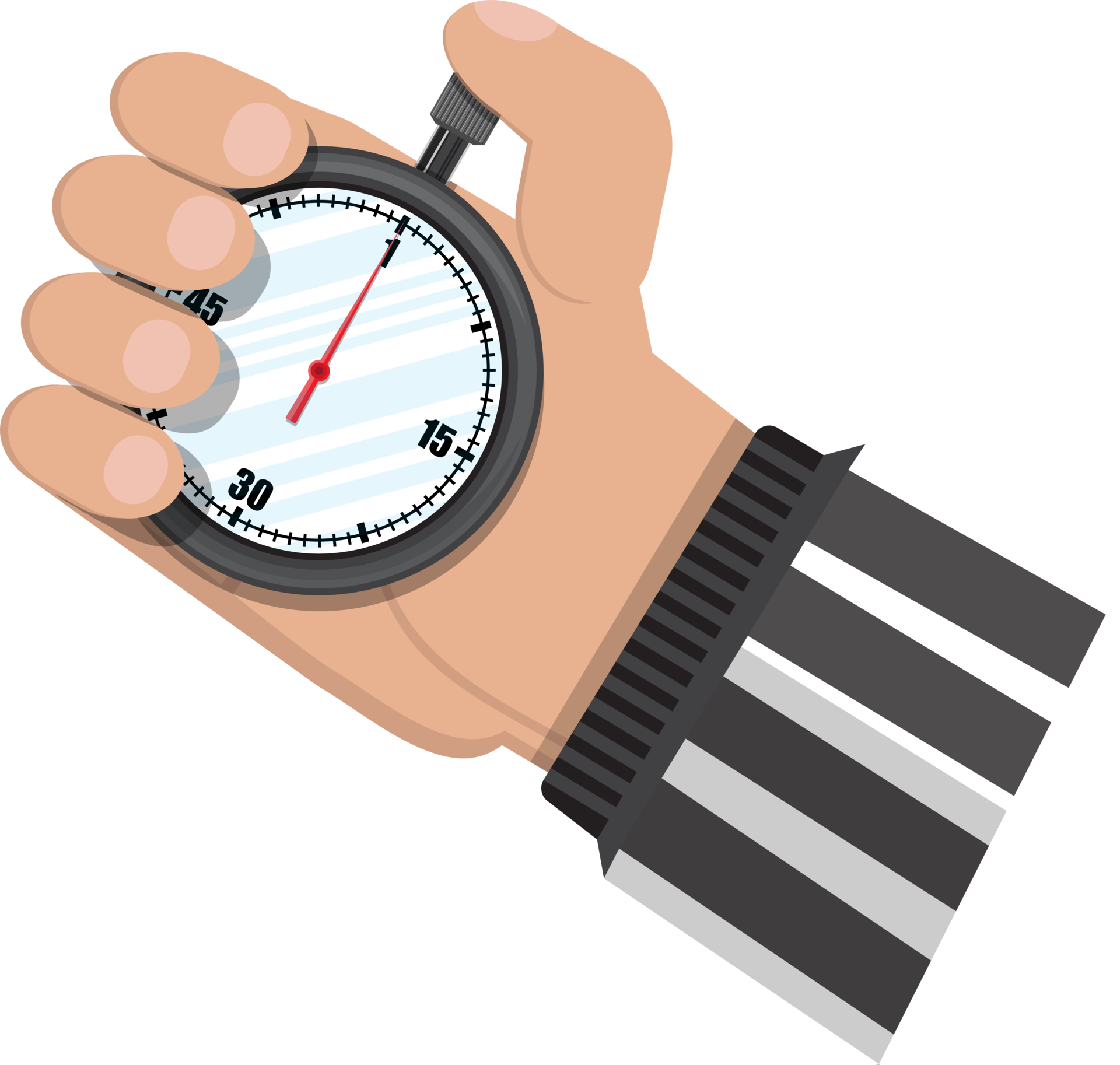 Analog Chronometer Timer Counter Stopwatch 35857747 Png