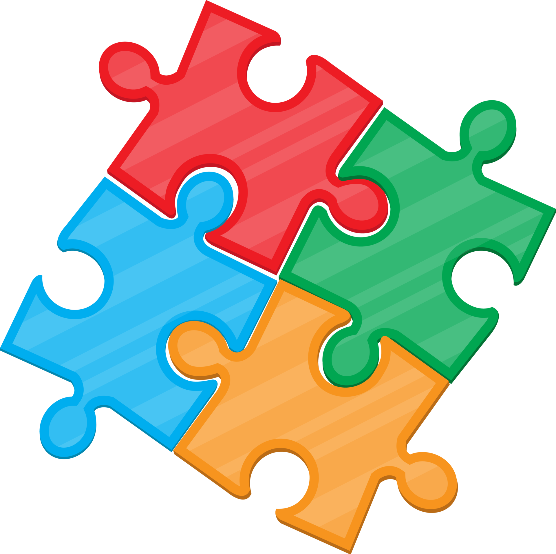 Colorful Jigsaw Puzzle In Four Pieces 35857853 PNG colorful-jigsaw-puzzle-in-four-pieces-35857853-png