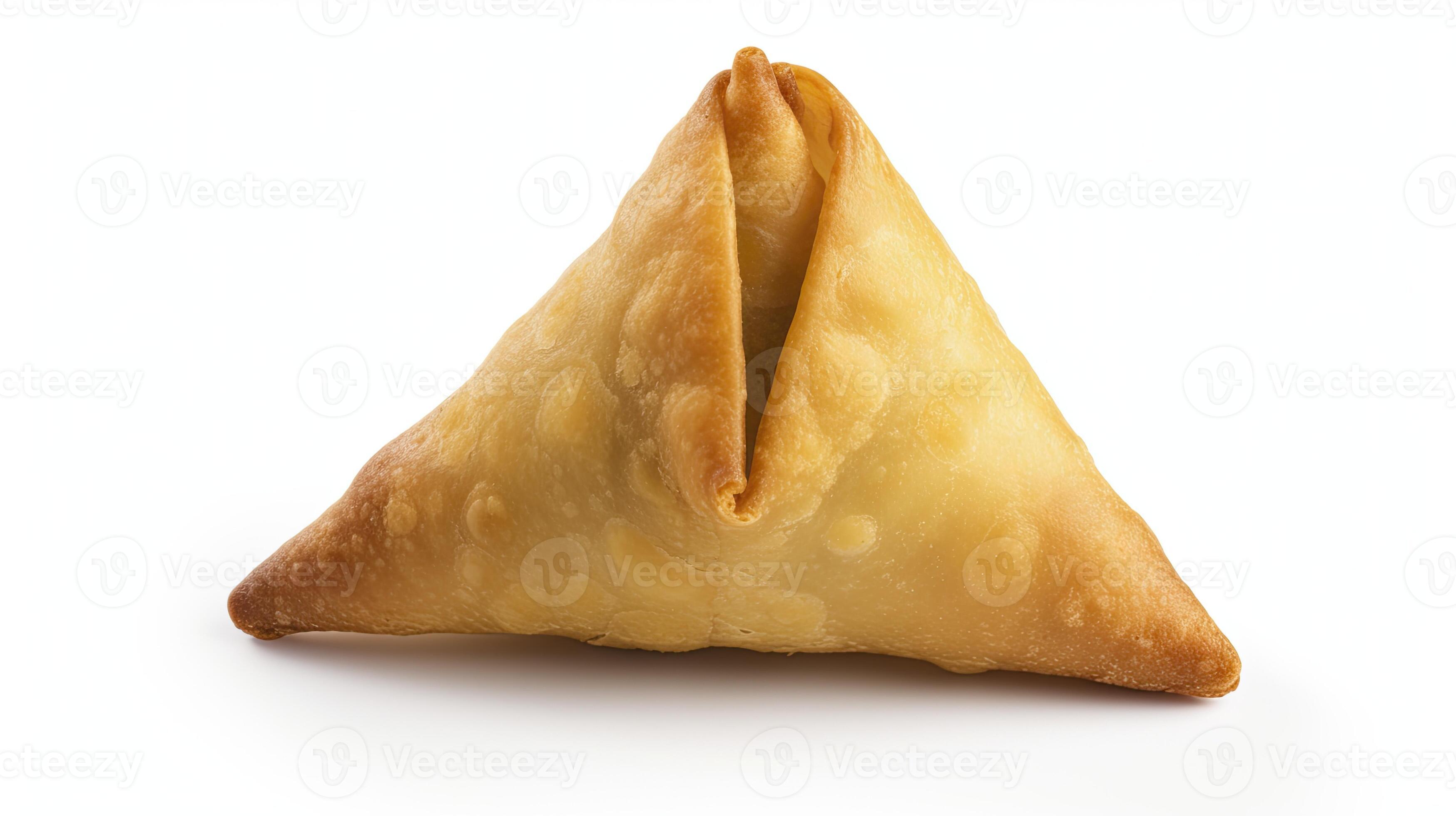 AI generated Tasty samosa isolated on white background. AI Generated ...