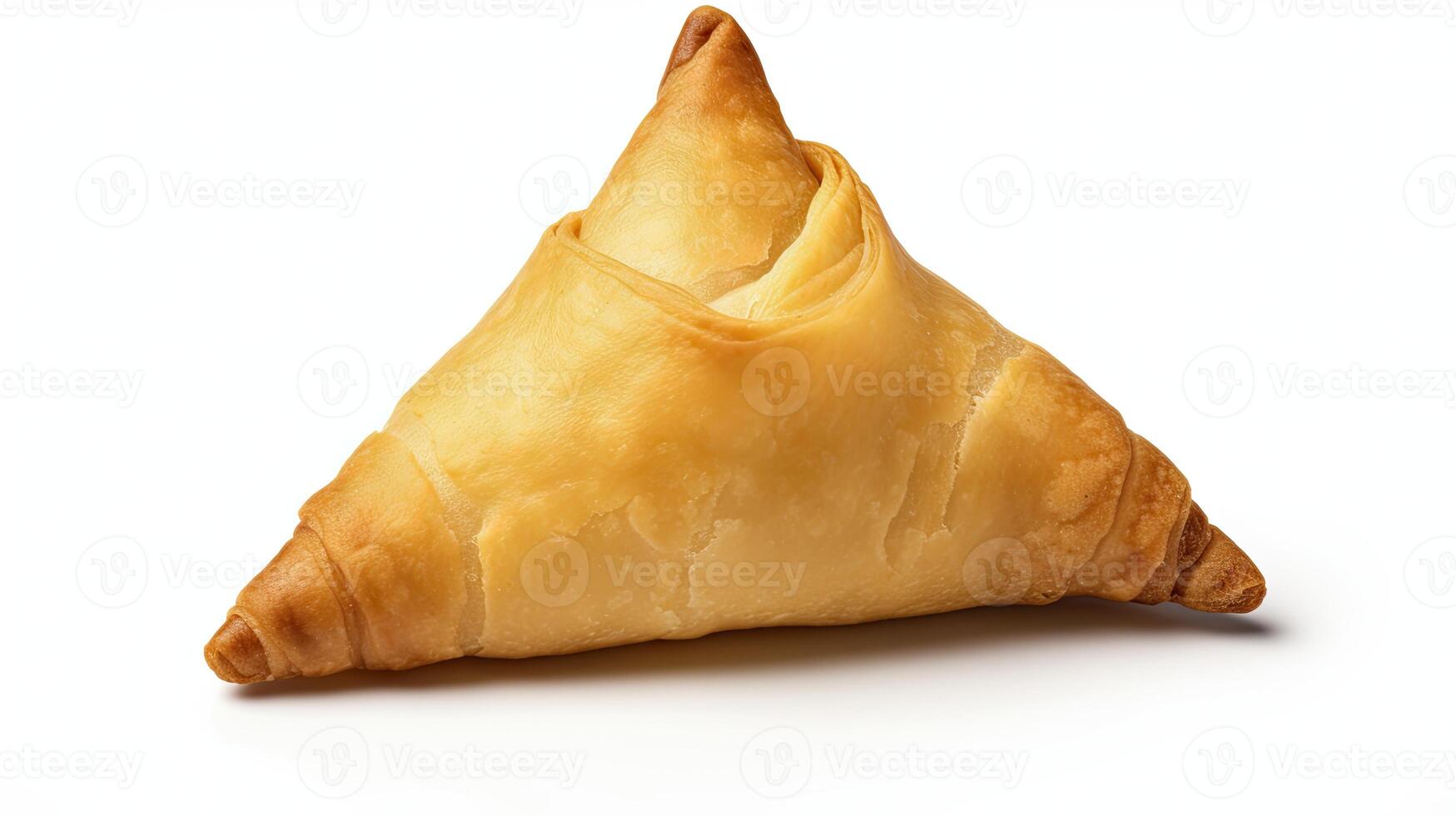 AI generated Tasty samosa isolated on white background. AI Generated ...