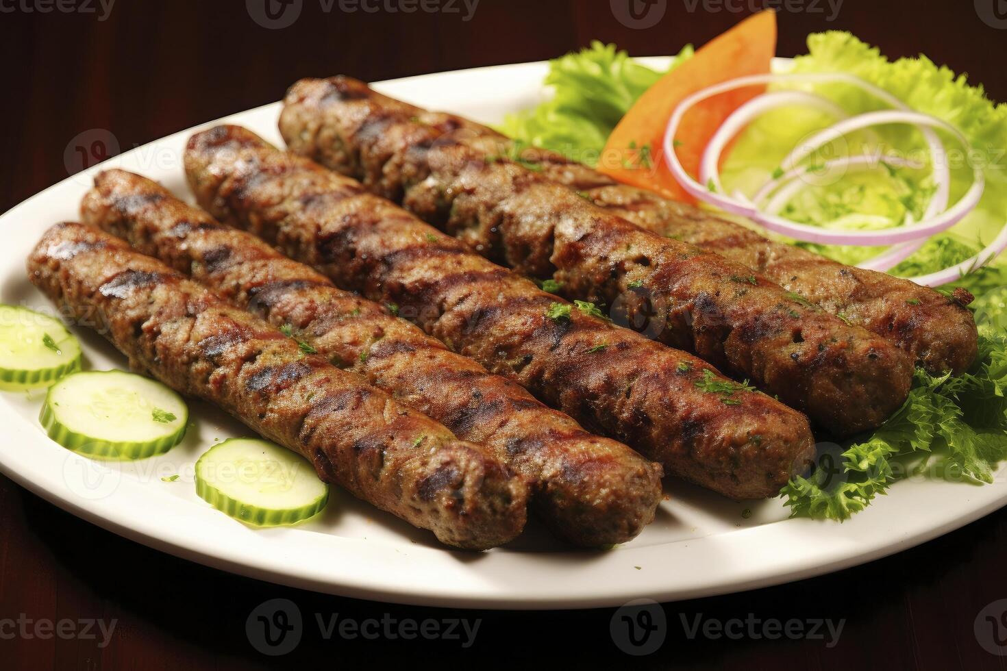 AI generated Tasty seekh kabab. AI Generated. 35878196 Stock Photo at ...
