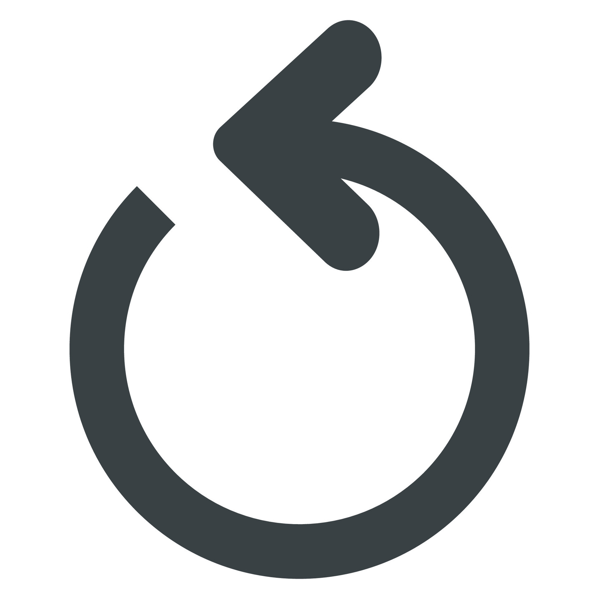 Icon of reload button isolated on white background. 35885395 Vector Art ...