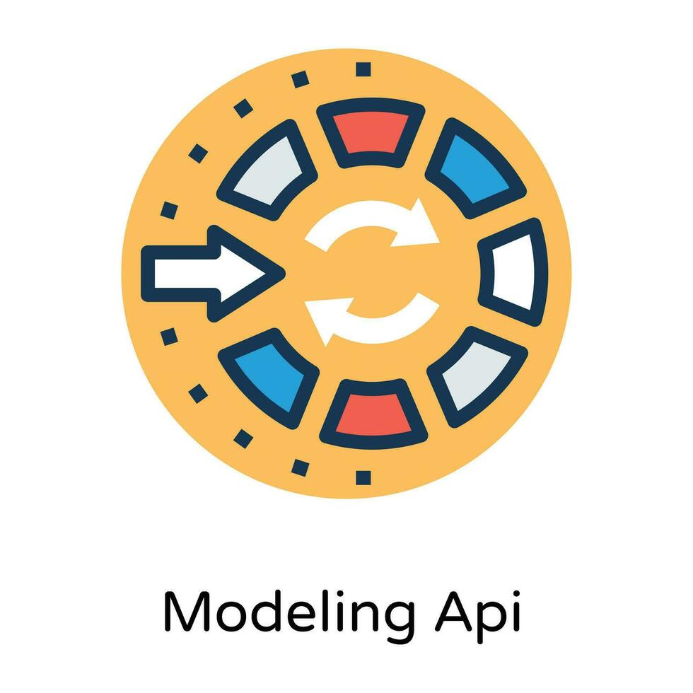 Trendy API Modelling 35887786 Vector Art at Vecteezy