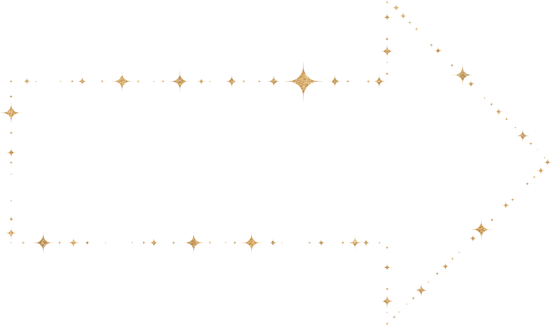 Gold Glitter Arrow Frame 35889686 PNG Gold Glitter Arrow Frame 35889686 PNG
