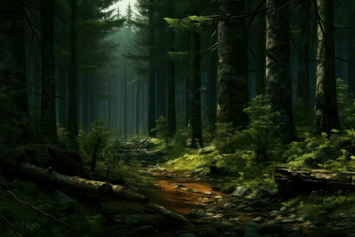 AI generated Realistic deep forest ,Deep Forest Fantasy Backdrop ... AI generated Realistic deep forest ,Deep Forest Fantasy Backdrop ...