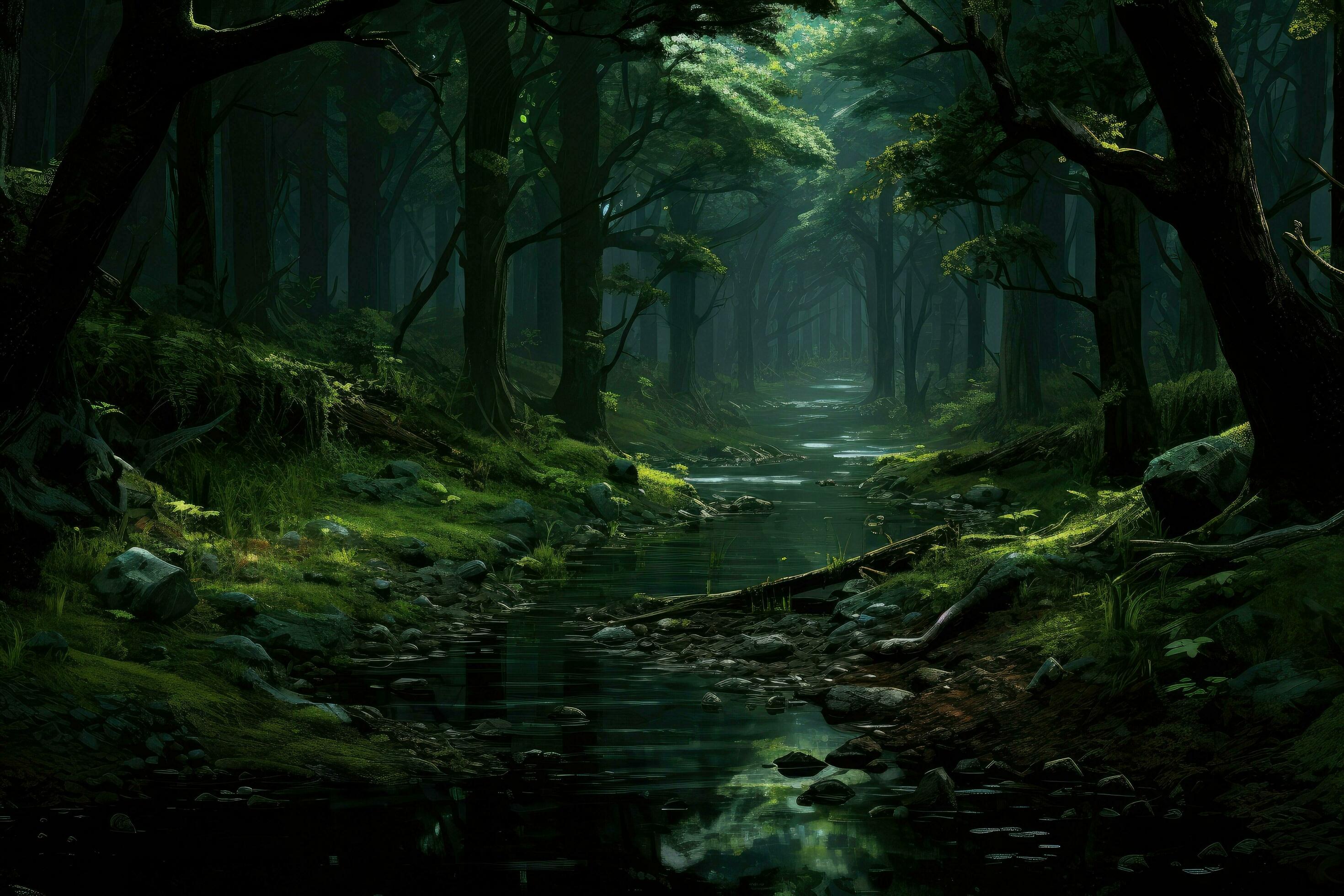 AI generated Realistic deep forest ,Deep Forest Fantasy Backdrop ... AI generated Realistic deep forest ,Deep Forest Fantasy Backdrop ...