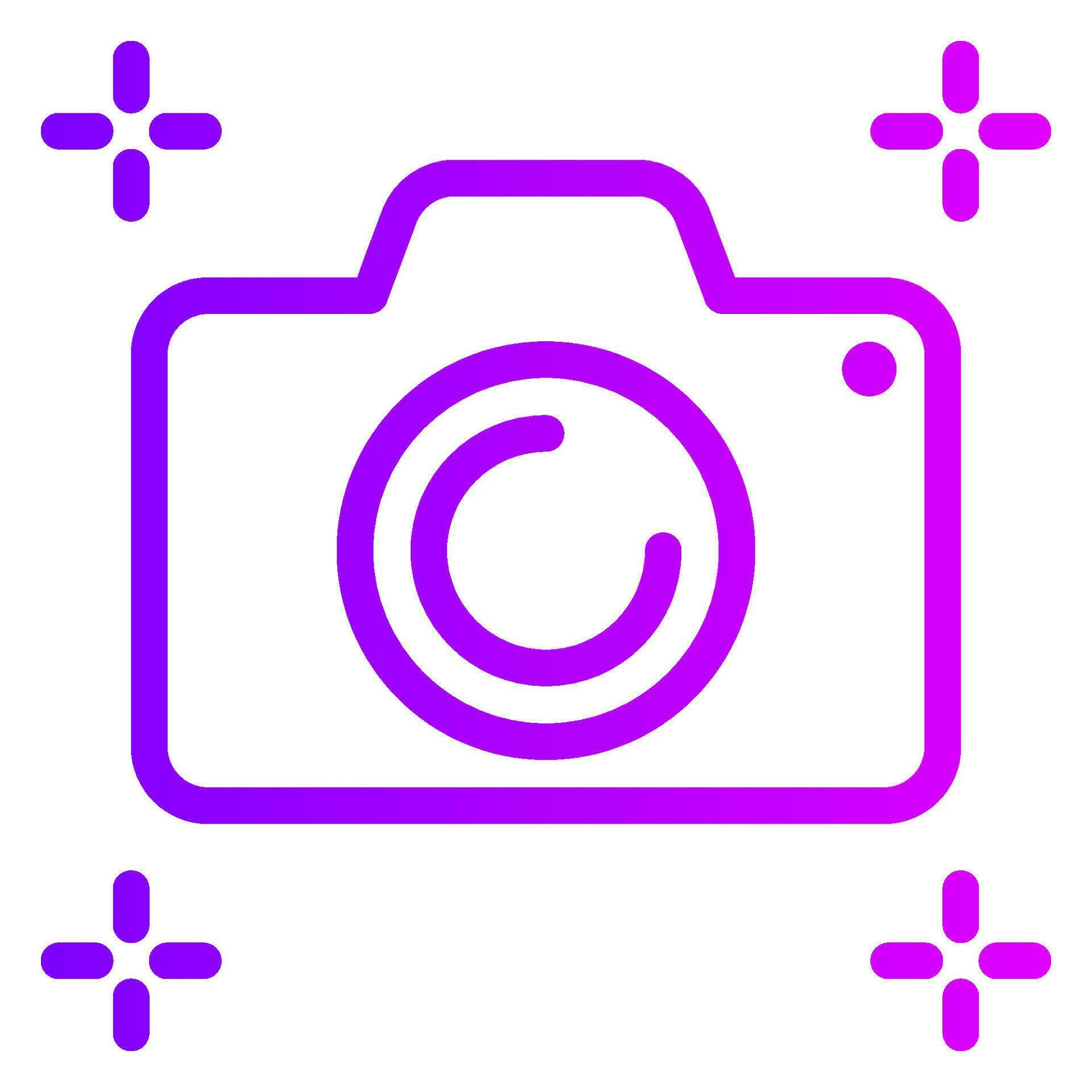 camera gradient icon 35907131 Vector Art at Vecteezy