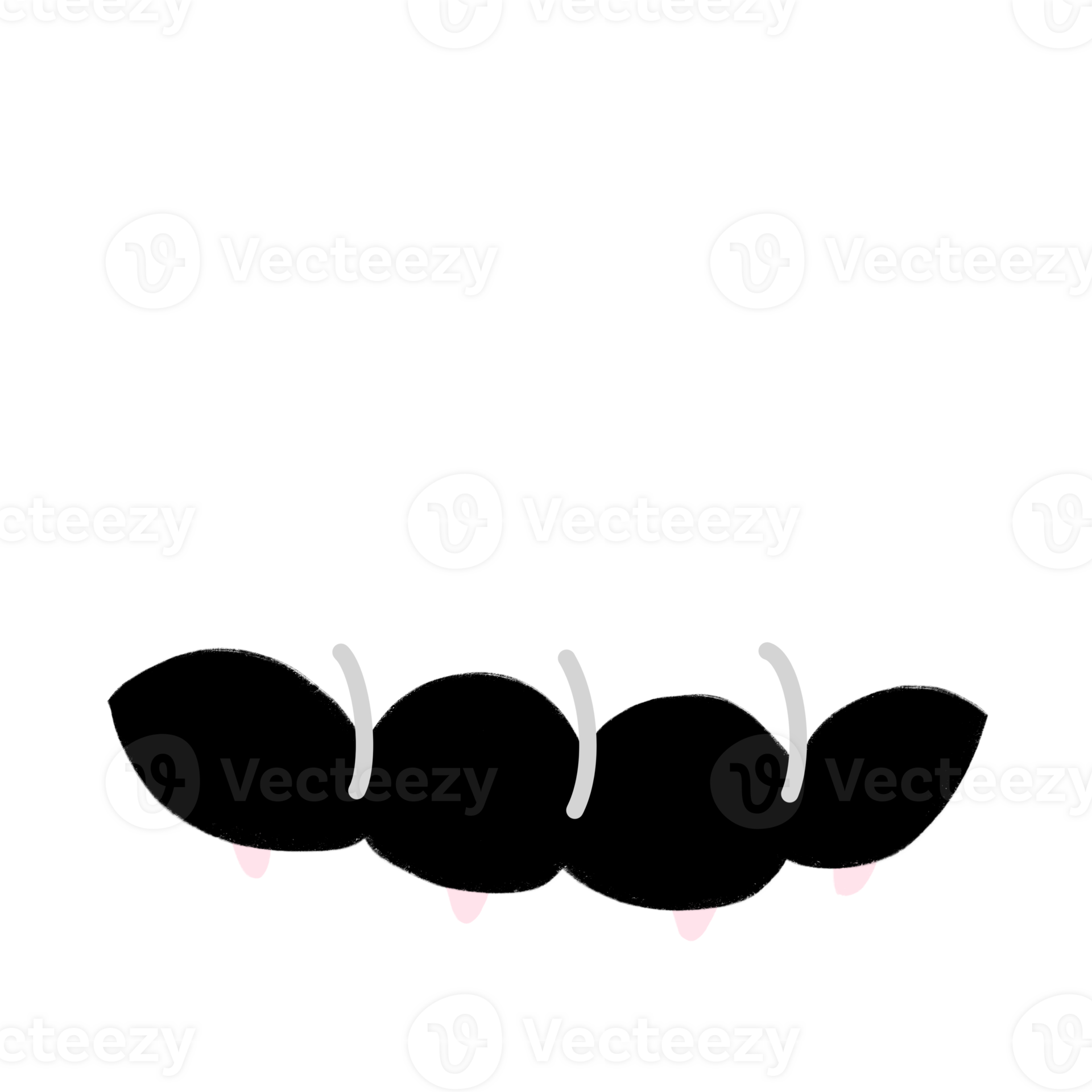 Cat Paw Cartoon Illustration Cute Cat Cat Sticker Cute Element White And Black Cat Paw 35907590 Png