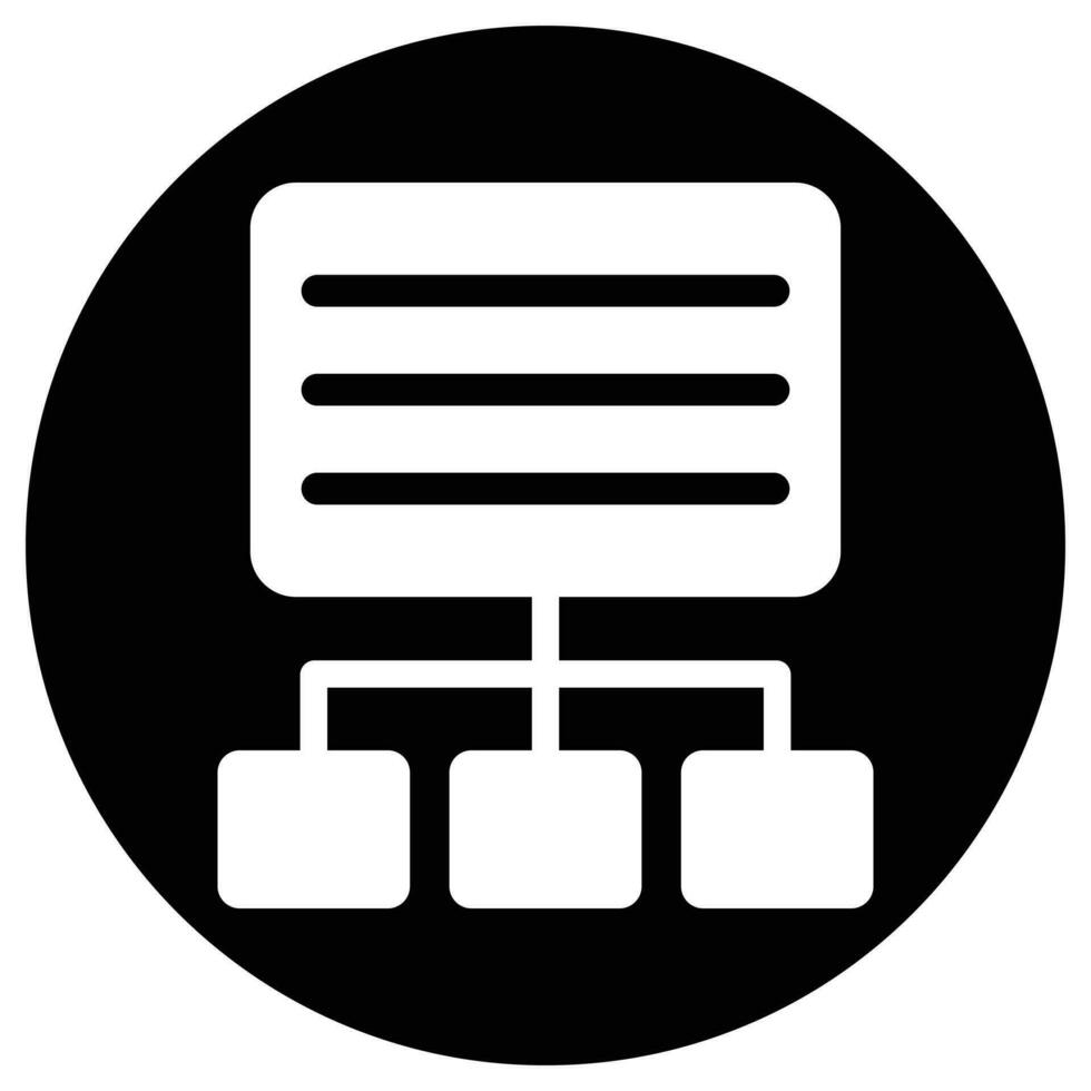 Hierarchy icon solid isolated on white background design. 35907637 ...