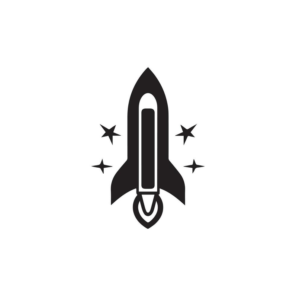 Rocket icon vector design symbol of innovation and technology. 35908191 ...