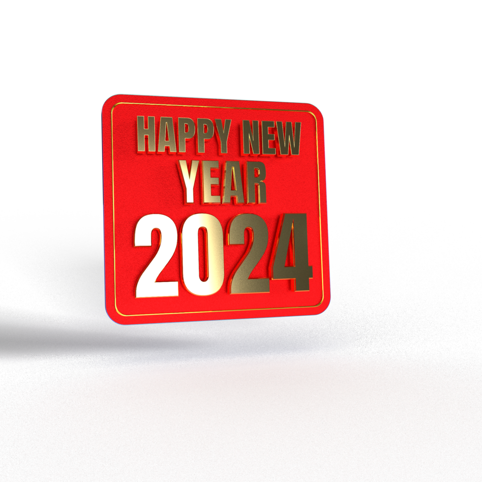 Happy new year 2024 golden 3d numbers 35914295 PNG Happy new year 2024 golden 3d numbers 35914295 PNG