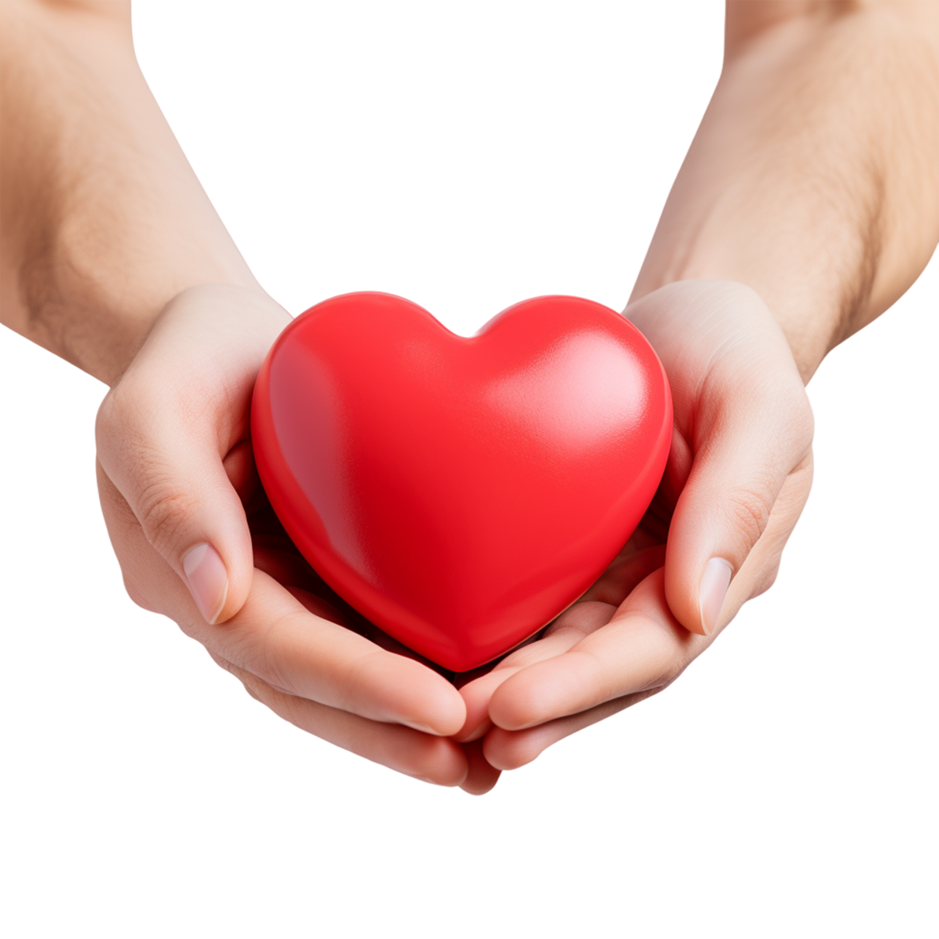 AI Generated Heart Shape Love Symbol In Man s Hand For Valentine s Day ai-generated-heart-shape-love-symbol-in-man-s-hand-for-valentine-s-day