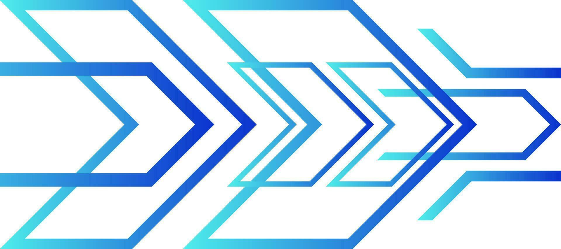 tech arrows blue outline gradient futuristic background 35915899 Vector ...