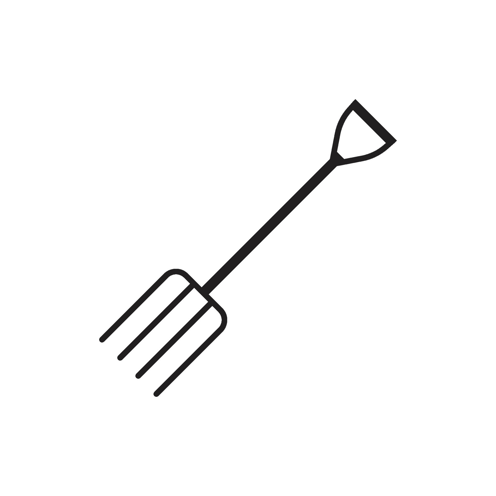 pitchfork icon vector 35925510 Vector Art at Vecteezy