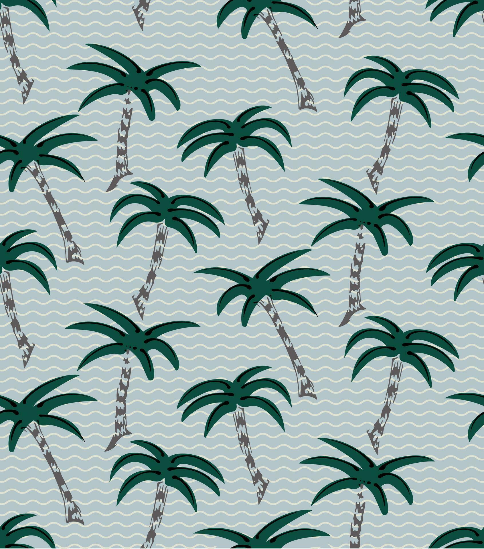 Palm tree pattern design 35927635 Vector Art at Vecteezy