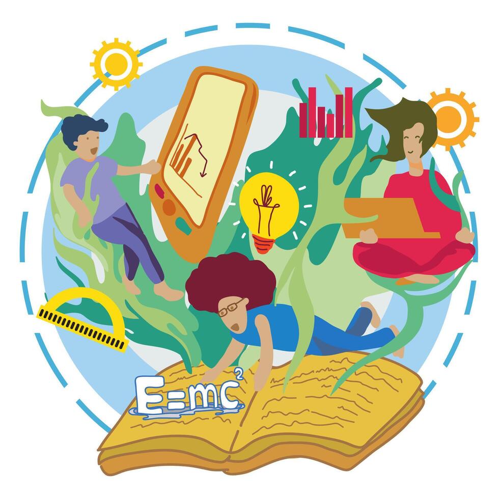 Lifelong learning simple illustration 35928427 Vector Art at Vecteezy Lifelong learning simple illustration 35928427 Vector Art at Vecteezy