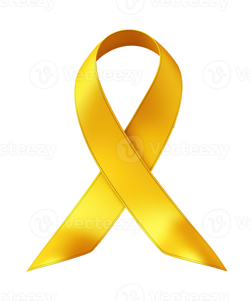 Ai Generated Illustration Of Yellow Ribbon Sign Ai Generated 35940692 Png