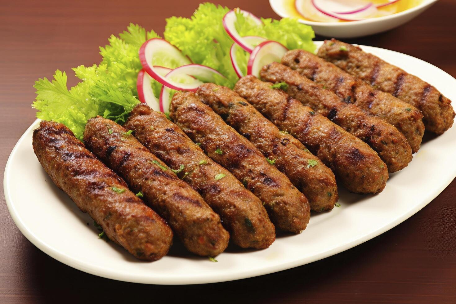 AI generated Tasty seekh kabab. AI Generated. 35941793 Stock Photo at ...