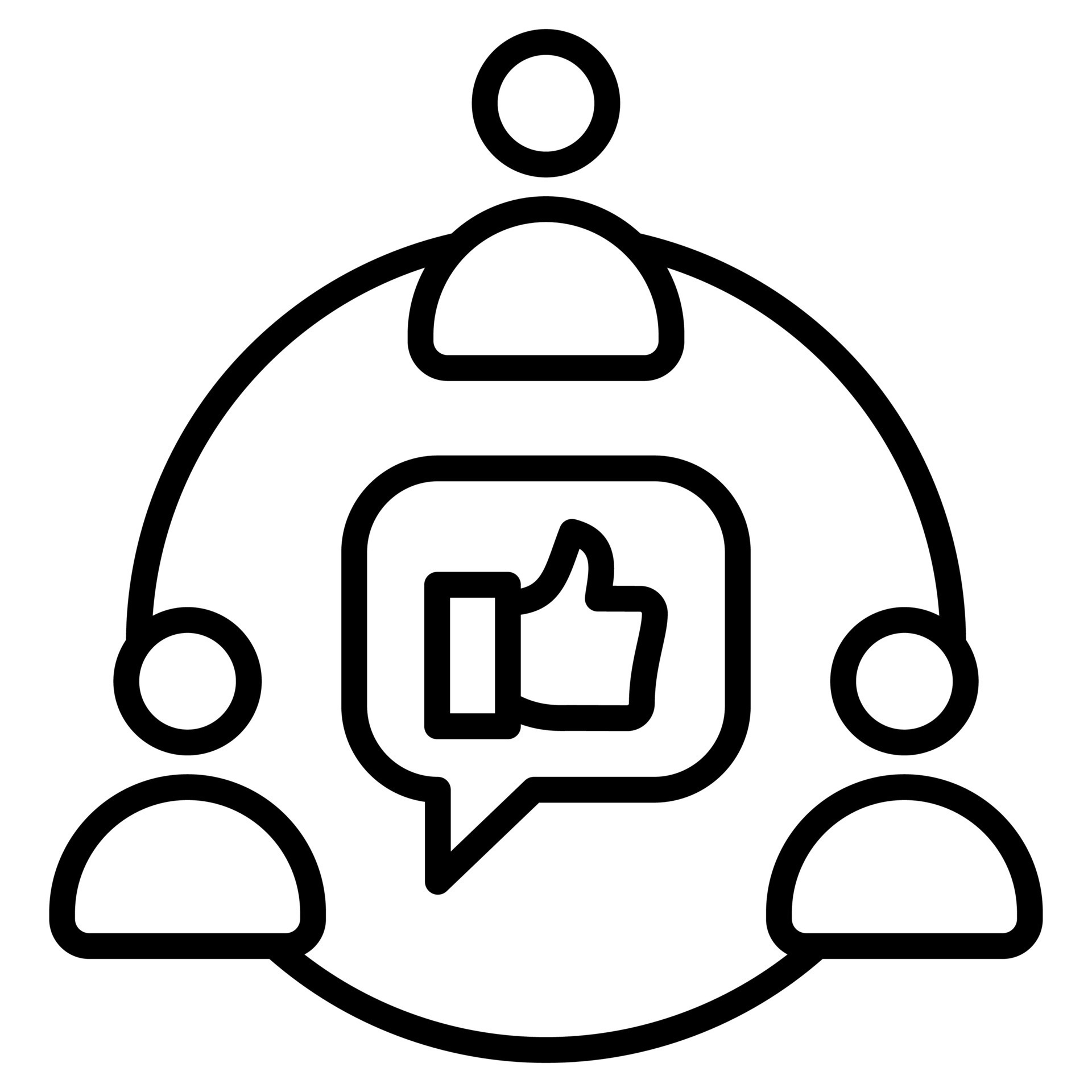 Stakeholder Engagement Icon line vector illustration 35946790 Vector Art at Vecteezy