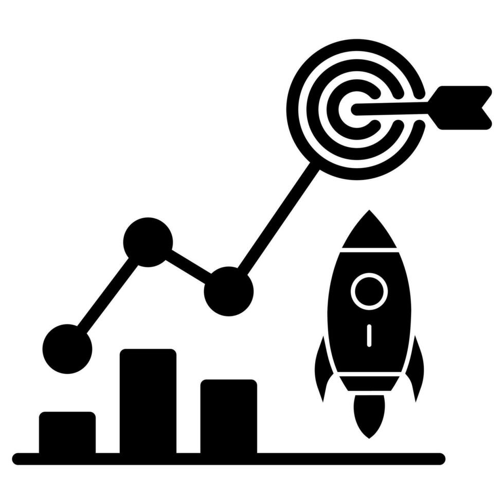 Go-to-Market Strategy Icon line vector illustration 35946849 Vector Art ...