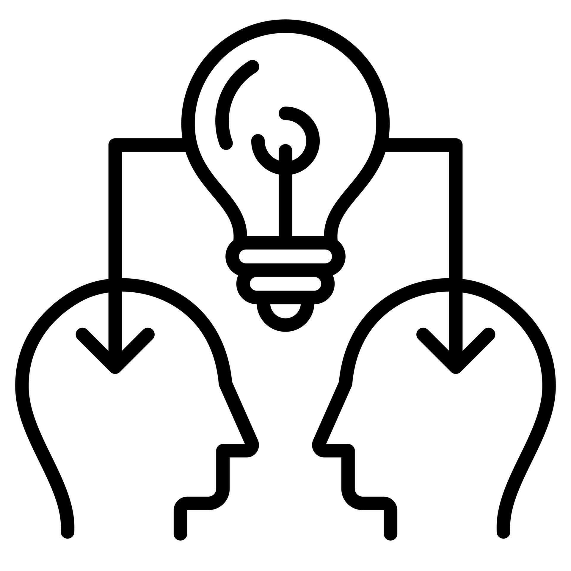 Knowledge Transfer icon line vector illustration 35947056 Vector Art at ...