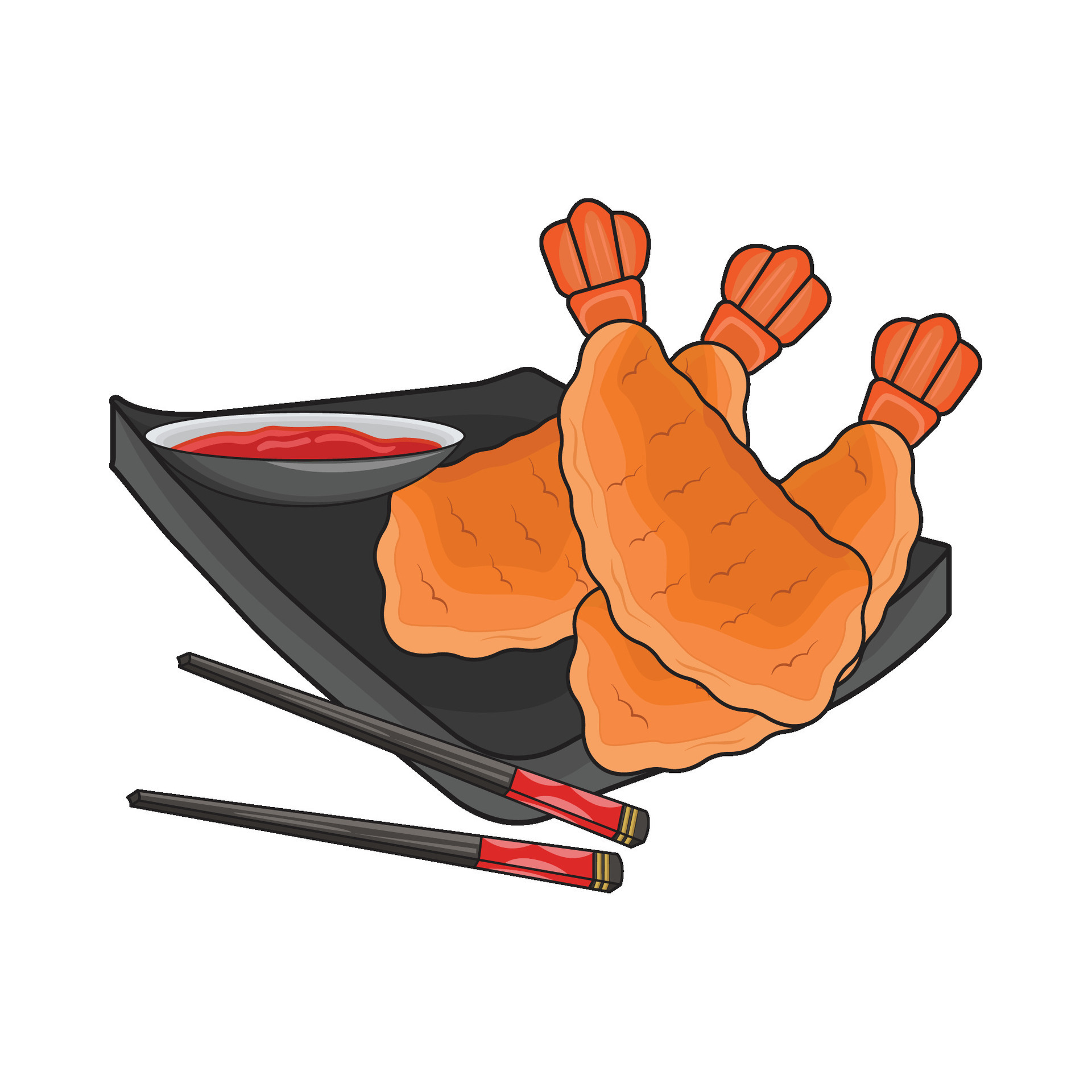 illustration of tempura 35948237 Vector Art at Vecteezy