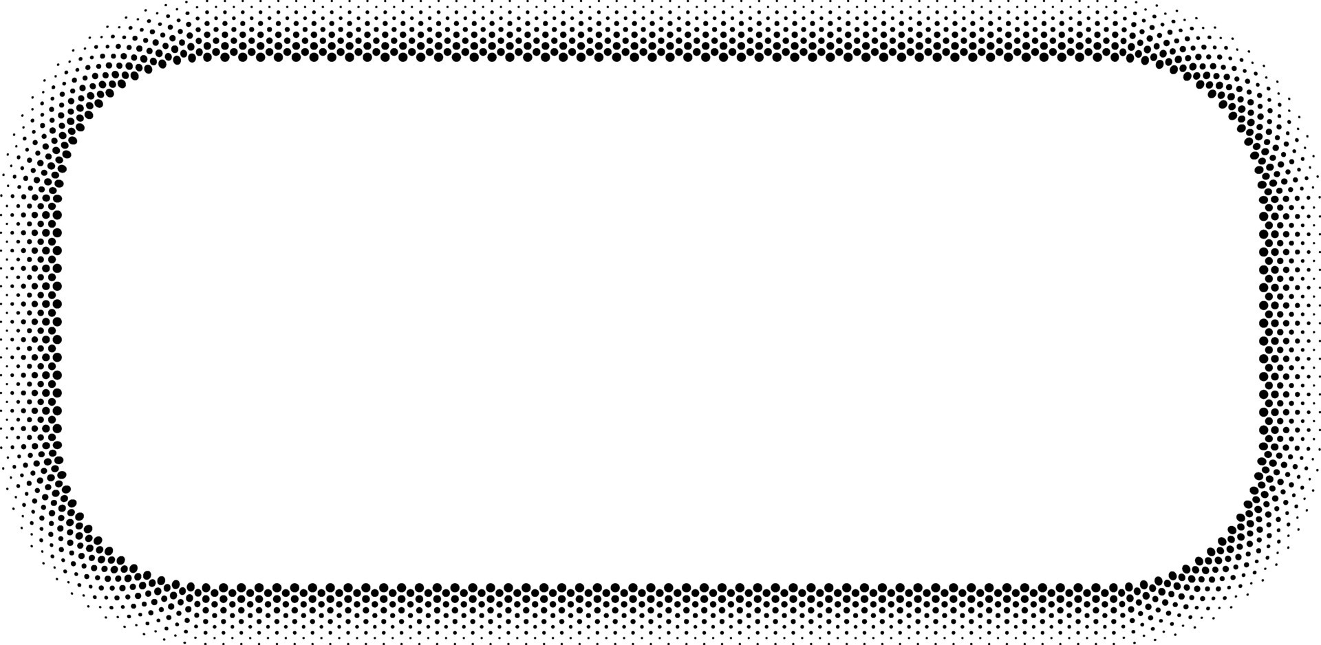 rectangular dots halftone frame 35959773 Vector Art at Vecteezy