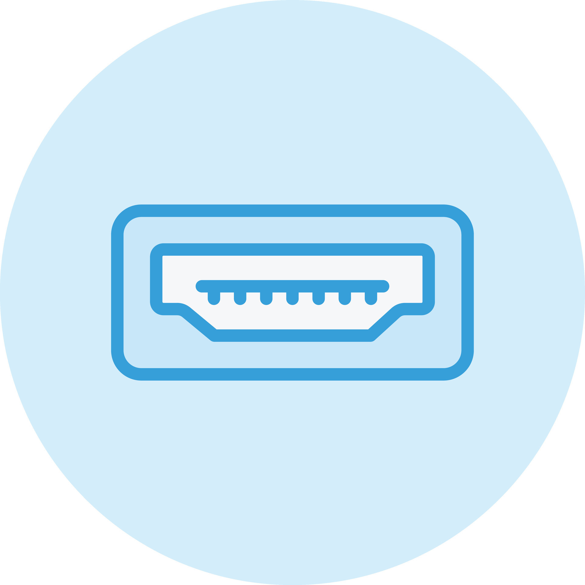 Usb Port Vector Icon Design Illustration 35960729 Vector Art At Vecteezy