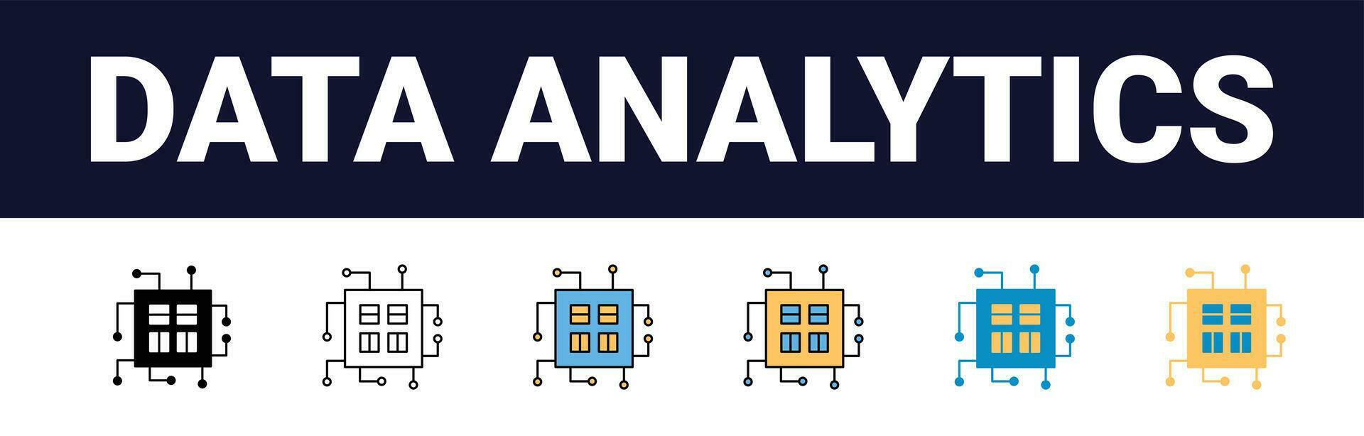 Precision Insights Streamlined Web Icons For Data Analysis Statistics And Analytics Minimalist