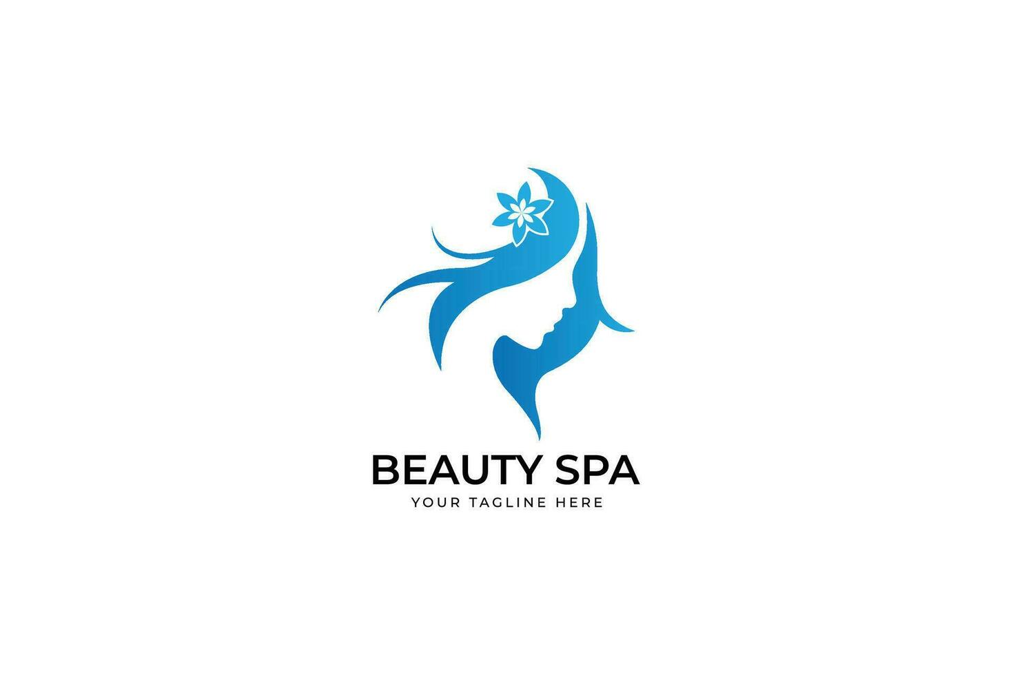 Beauty spa logo template design illustration 35972714 Vector Art at Vecteezy