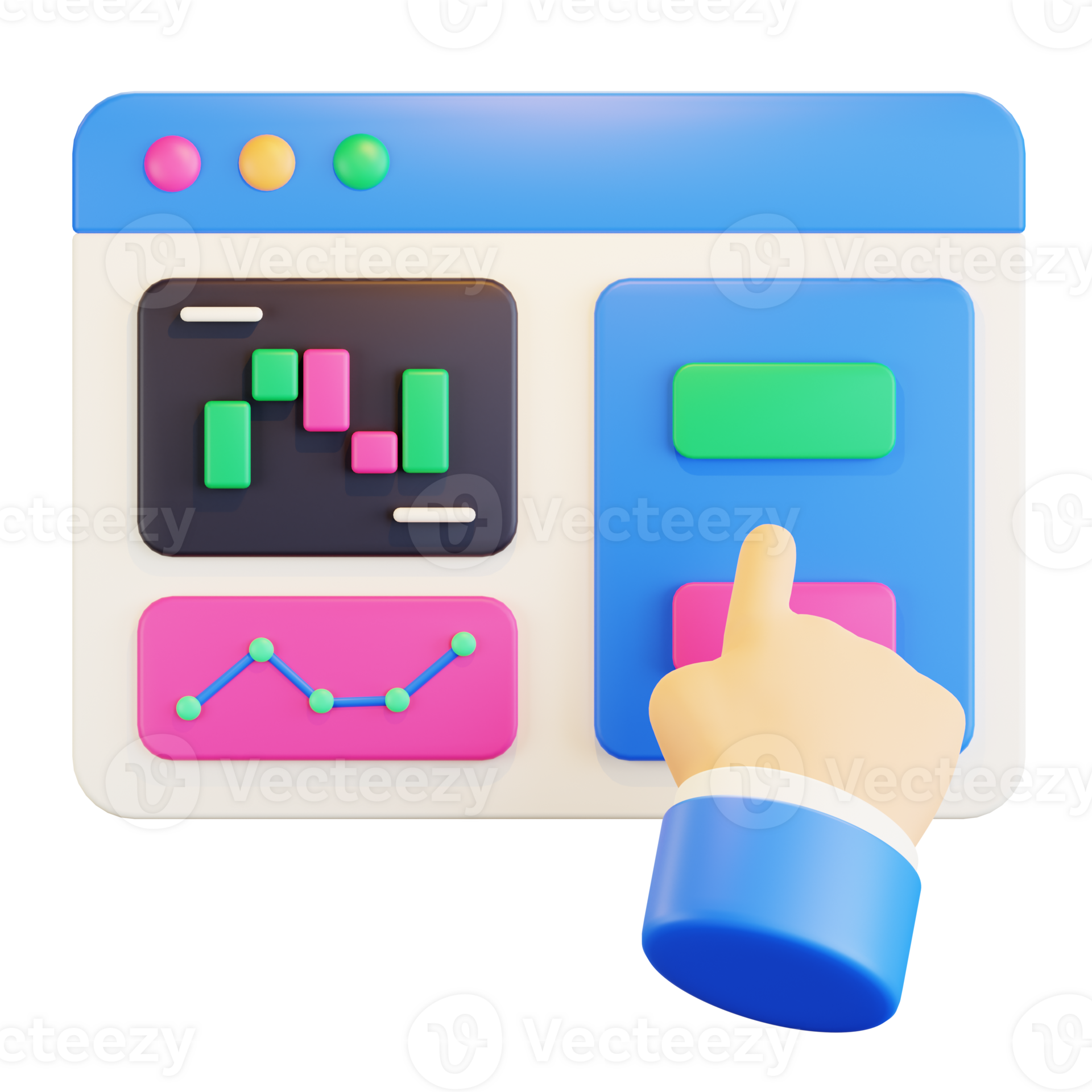 3D Trading Plan Illustration 35973113 PNG