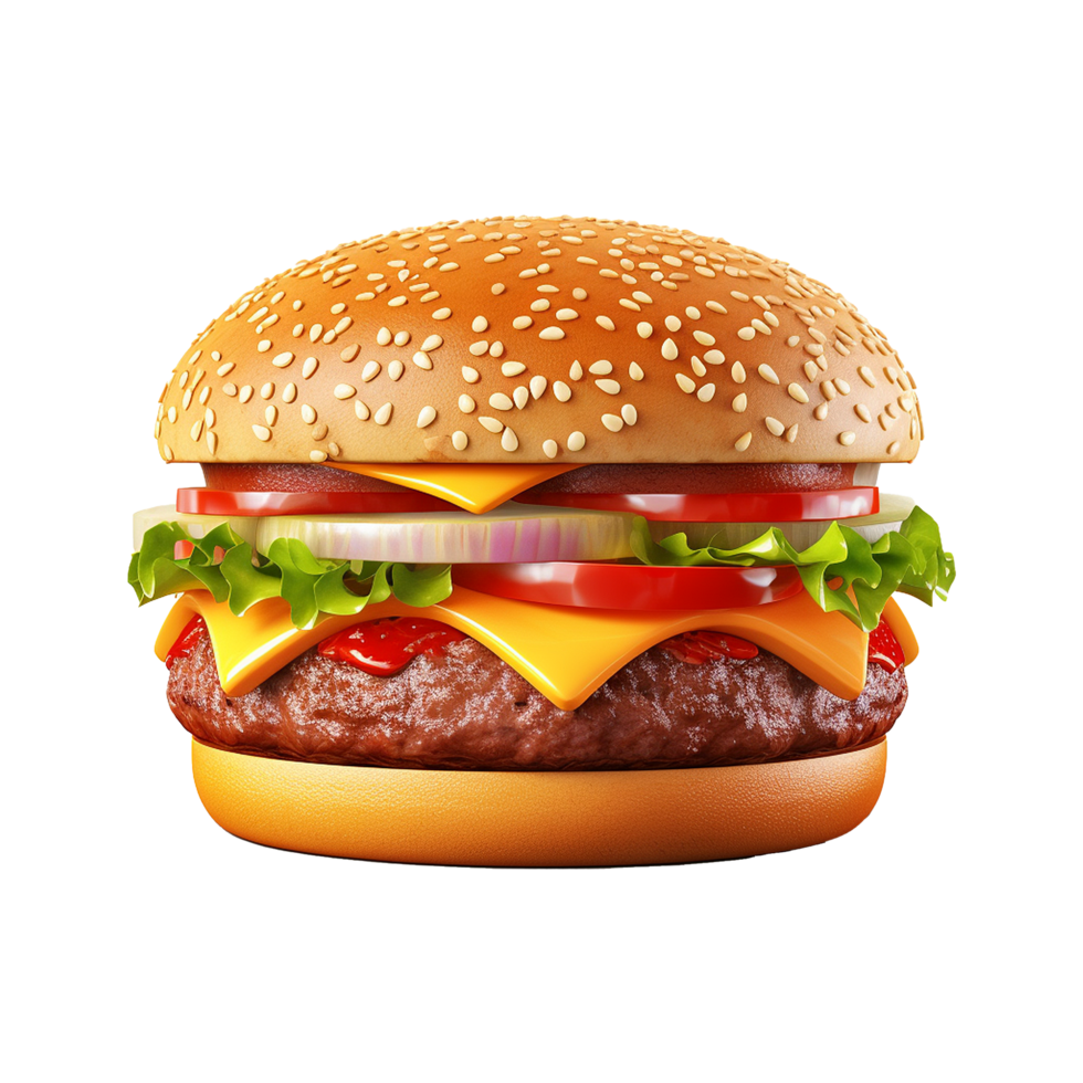 AI generated Delicious burger png isolated on transparent background ... AI generated Delicious burger png isolated on transparent background ...