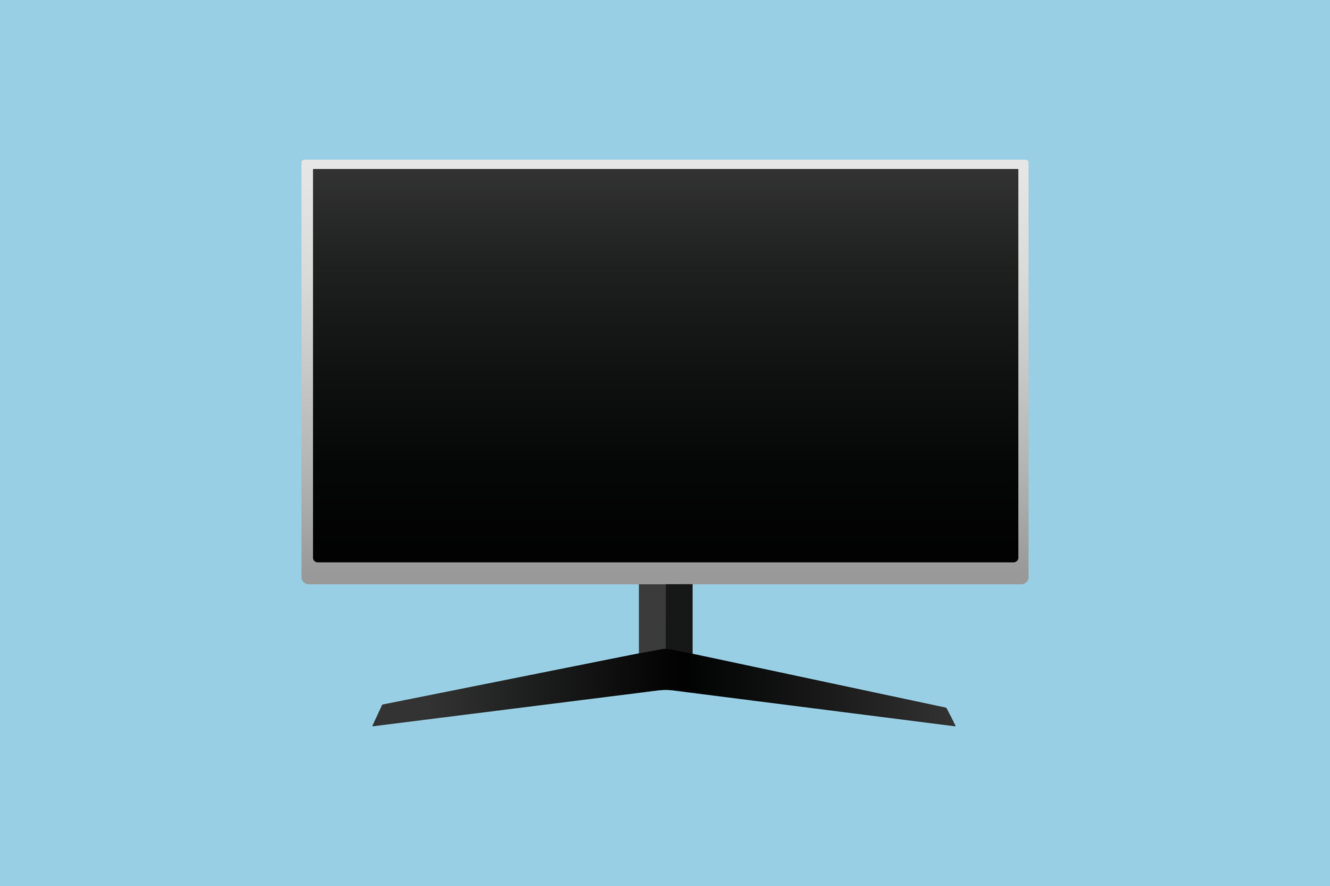 Modern computer Monitor vector illustration Modern computer Monitor ... Modern computer Monitor vector illustration Modern computer Monitor ...