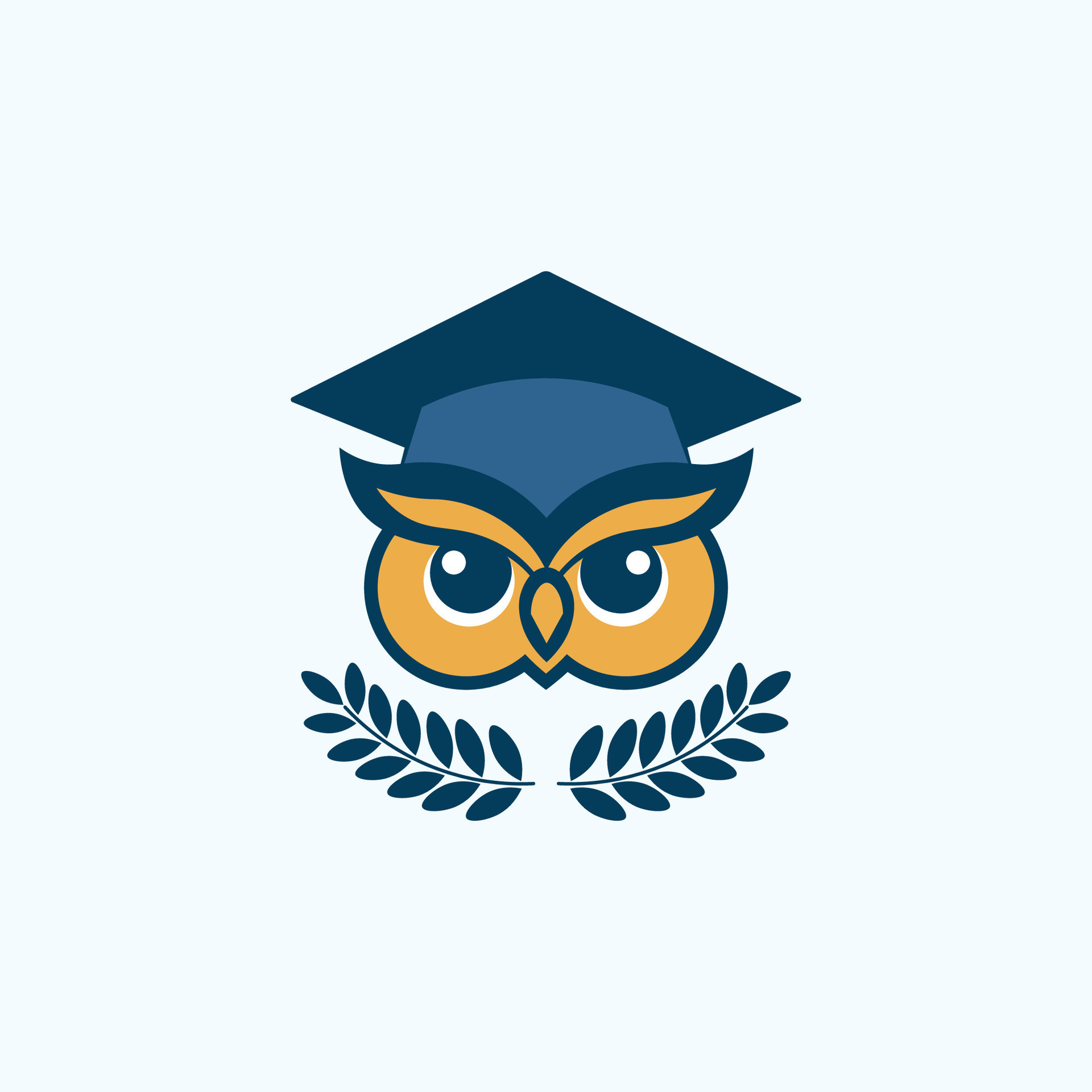 wise owl education logo 35991071 Vector Art at Vecteezy