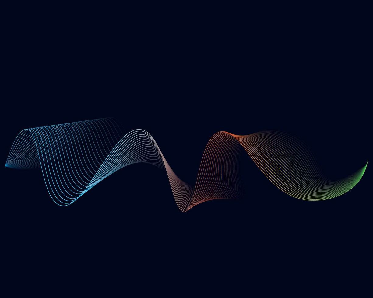 Dynamic wave gradient background 35991130 Vector Art at Vecteezy